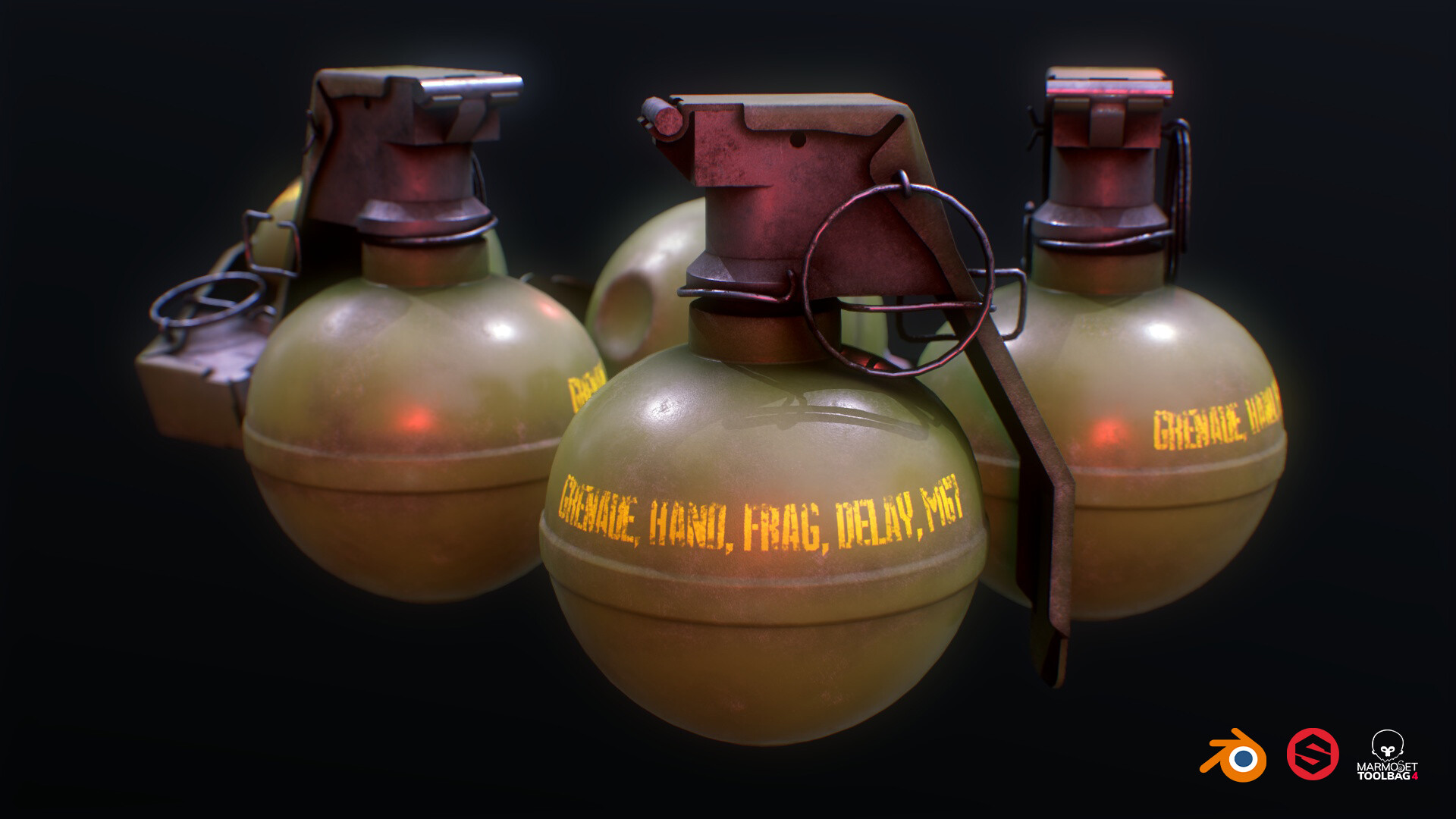 ArtStation - Grenade M67