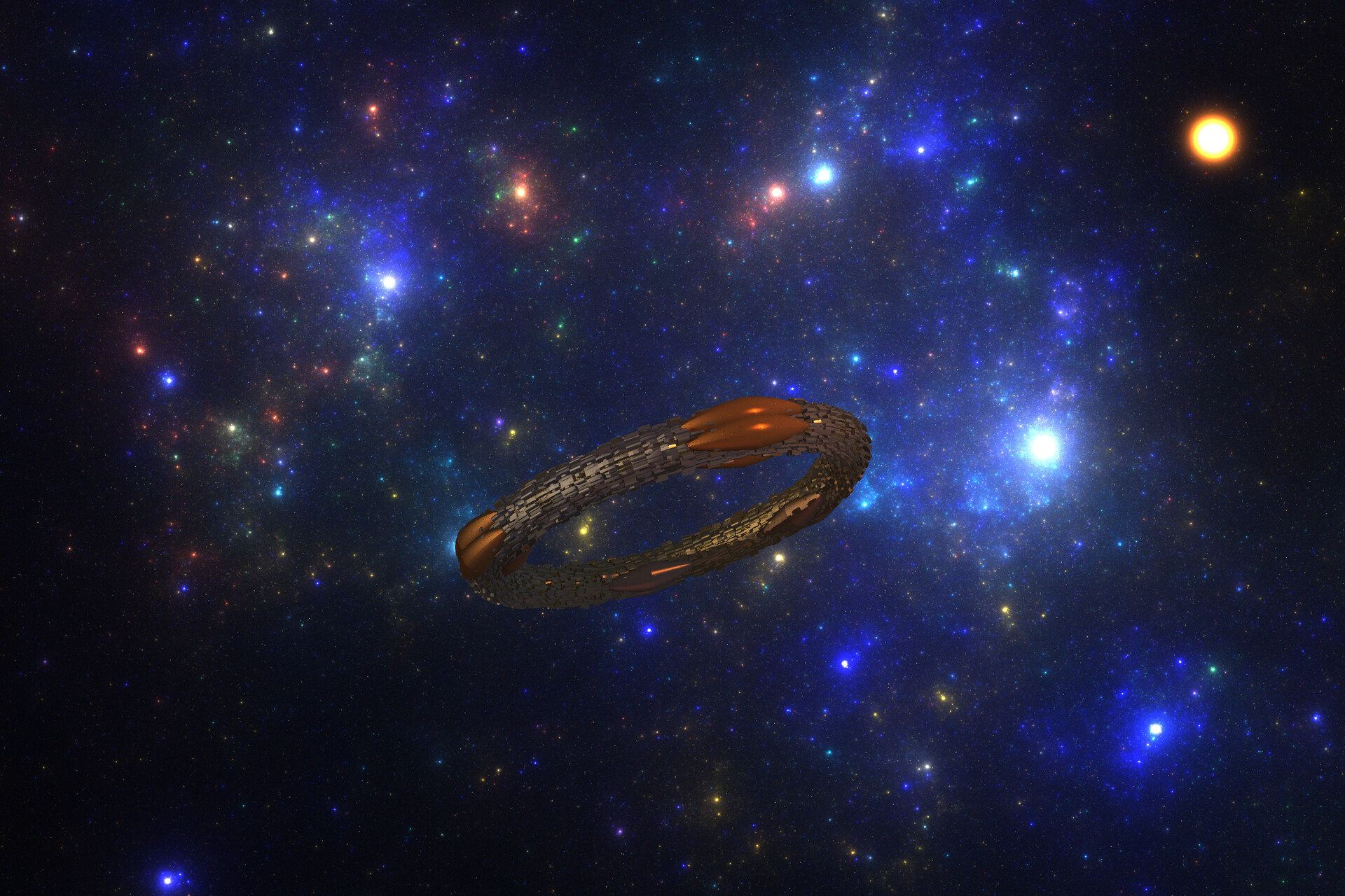 ArtStation - Torus ship from the Alliance