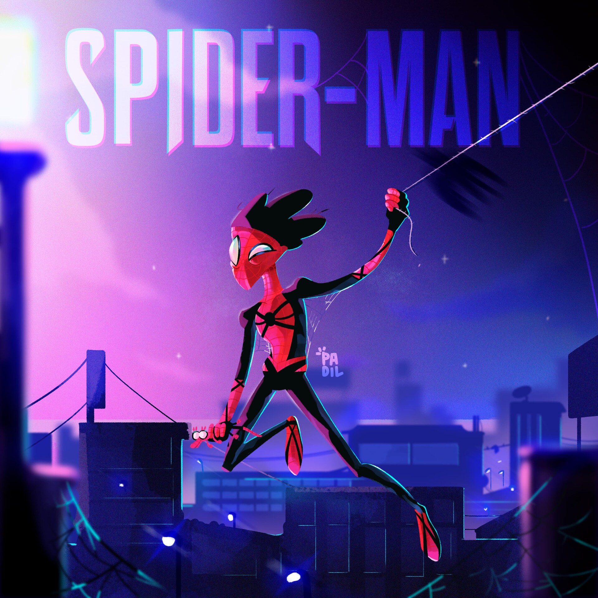 ArtStation - My spider-sona