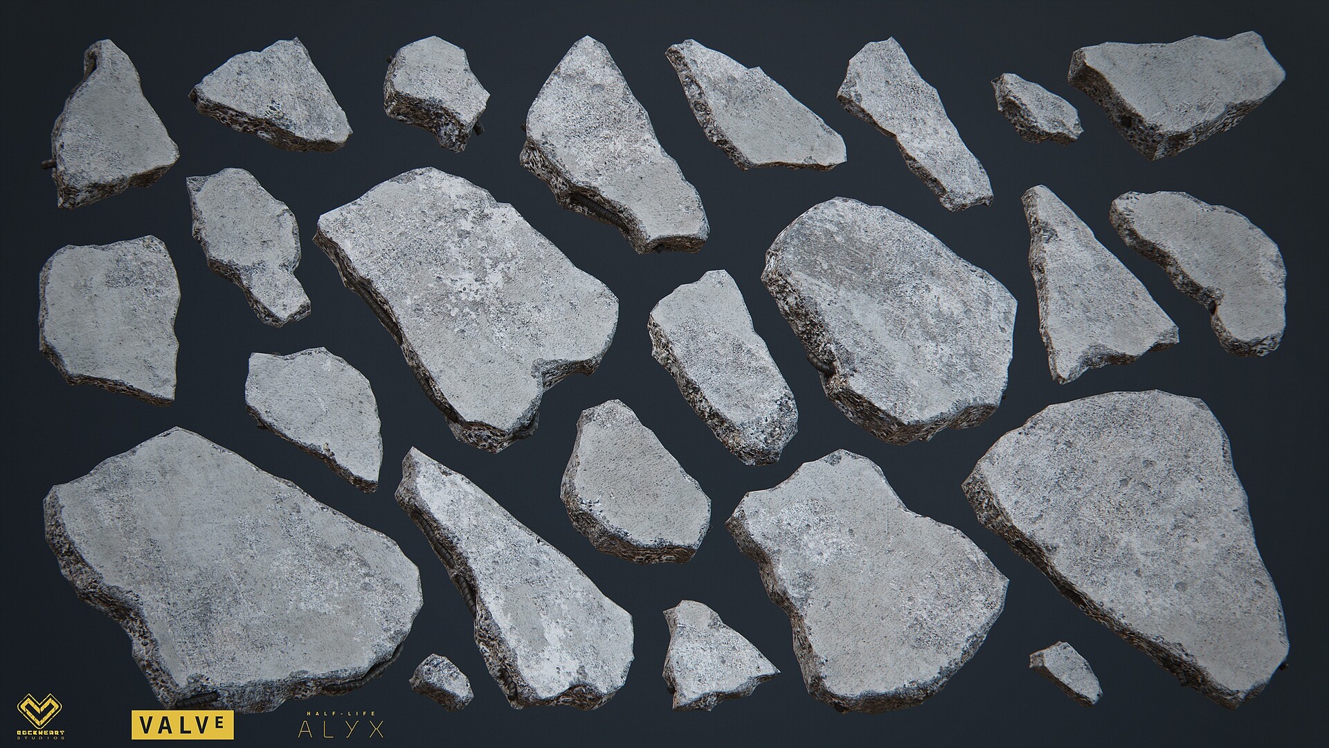 Rockheart Studios - Half-Life: Alyx - Environment assets 2