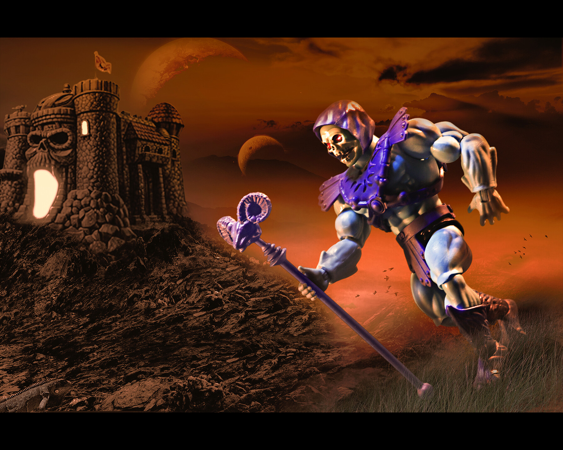 GeekCDtoys - Sᴋᴇʟᴇᴛᴏʀ ᴛʜᴇ Sɴᴇᴀᴋʏ: Sᴛᴀʟᴋɪɴɢ Gʀᴀʏsᴋᴜʟʟ