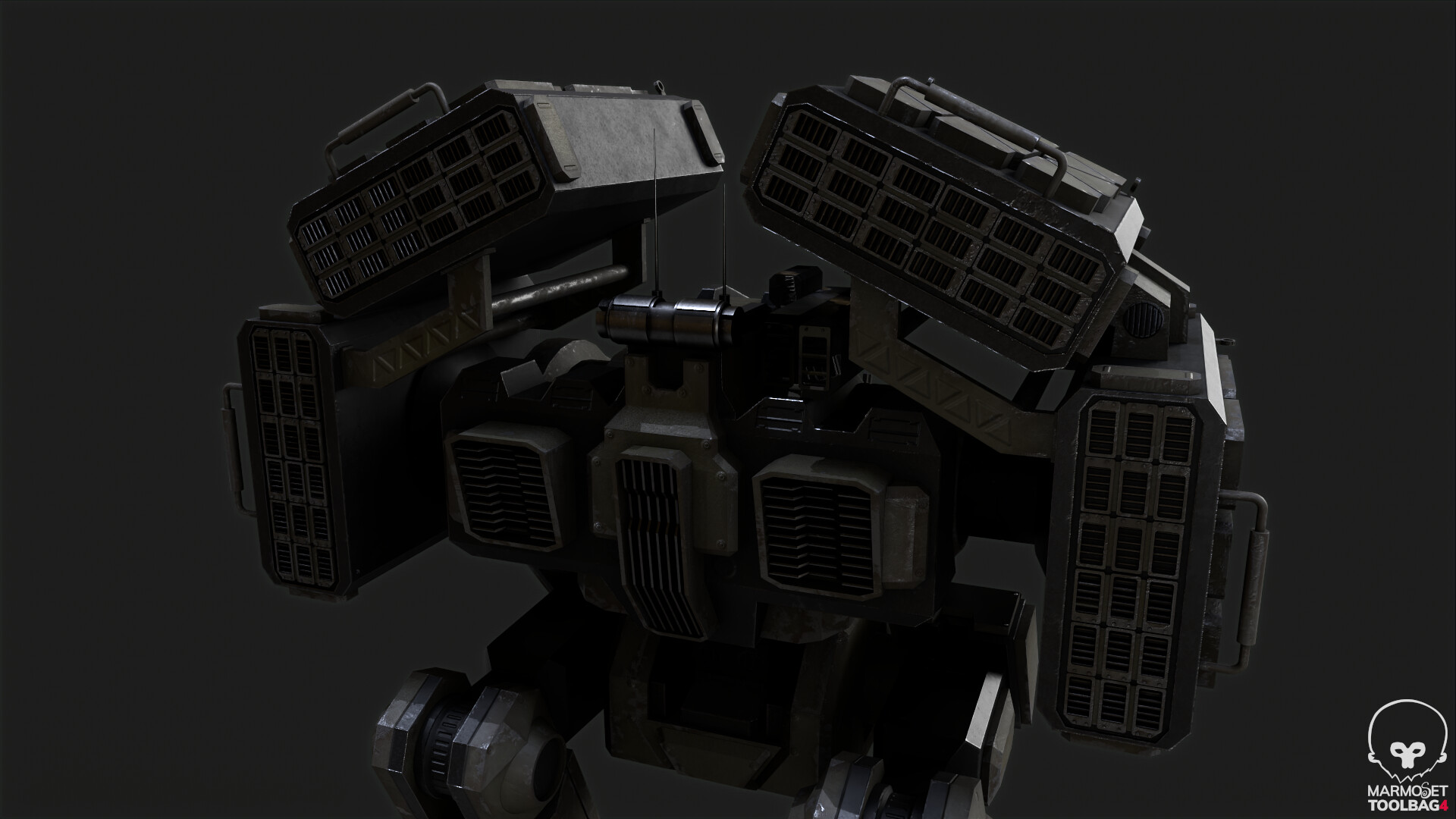 Anton Sherlock - Bane 3 - Clan Mech model for MW5 Community Asset Bundle