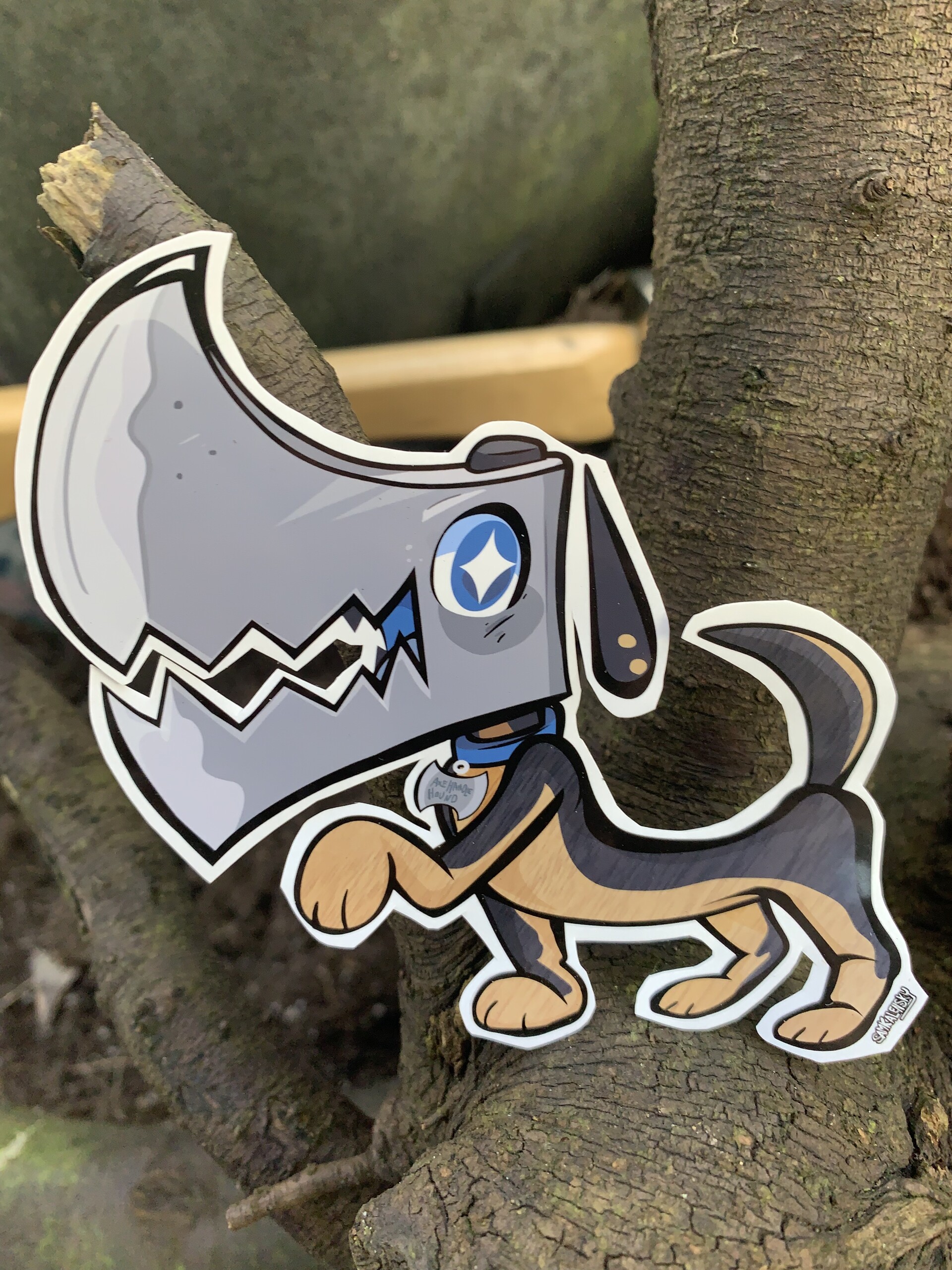 ArtStation - Axe handle hound [1922 fearsome critter]