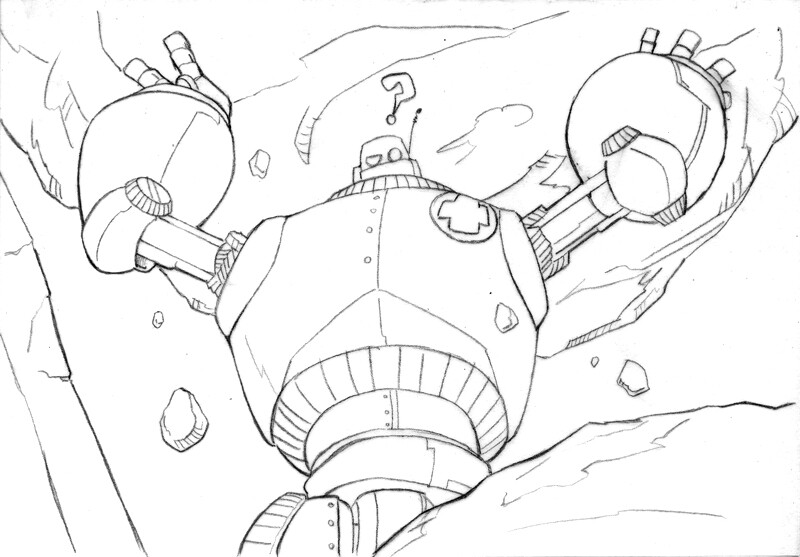 ArtStation - Robo sketches