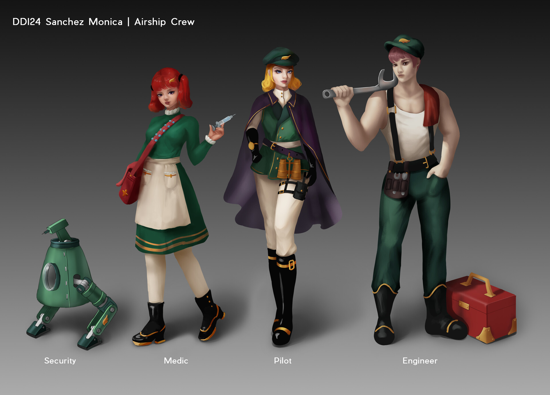 ArtStation - Airship Crew