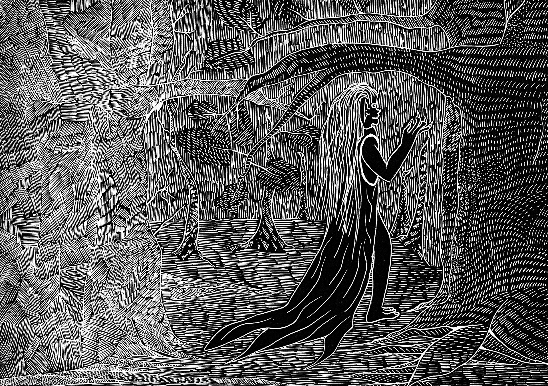 ArtStation - wood witch