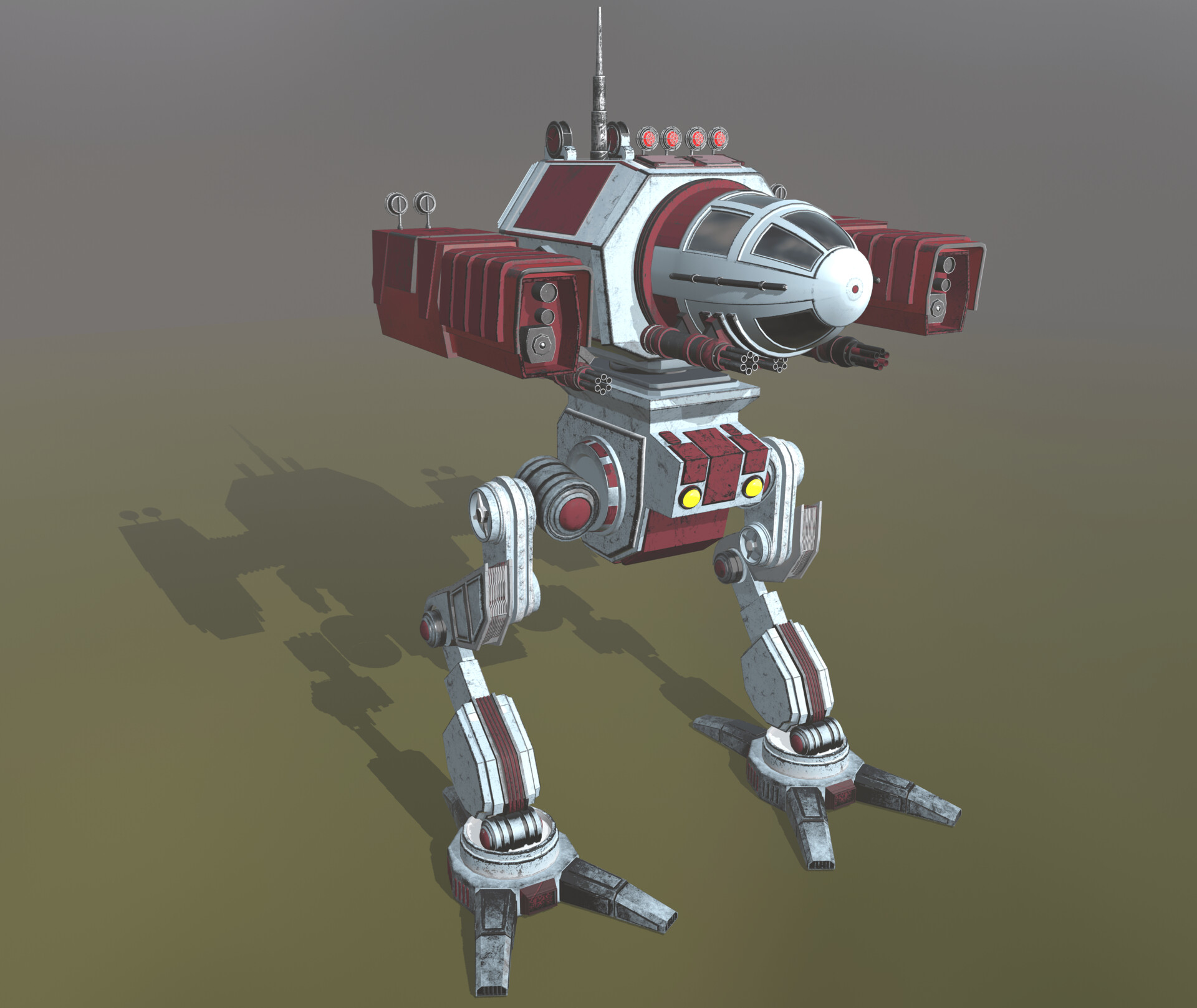 ArtStation - Mech Robot