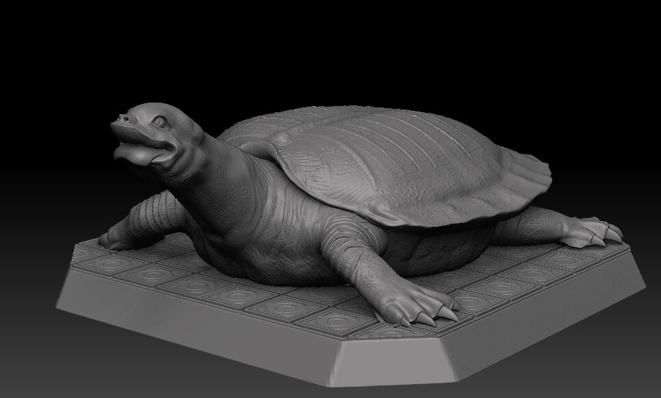 ArtStation - The old turtle in Viet Nam