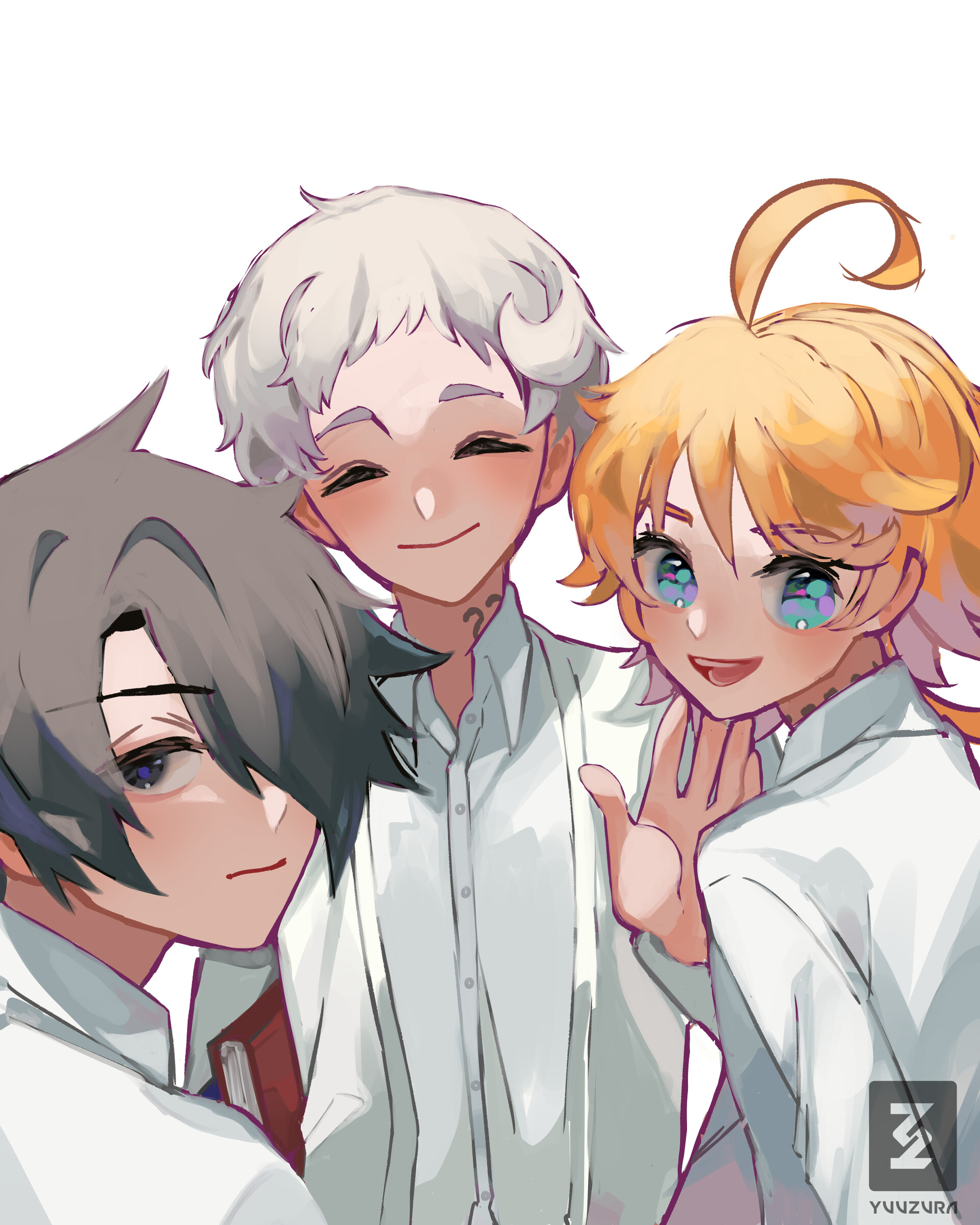 ArtStation - The "Humanity hopes" trio