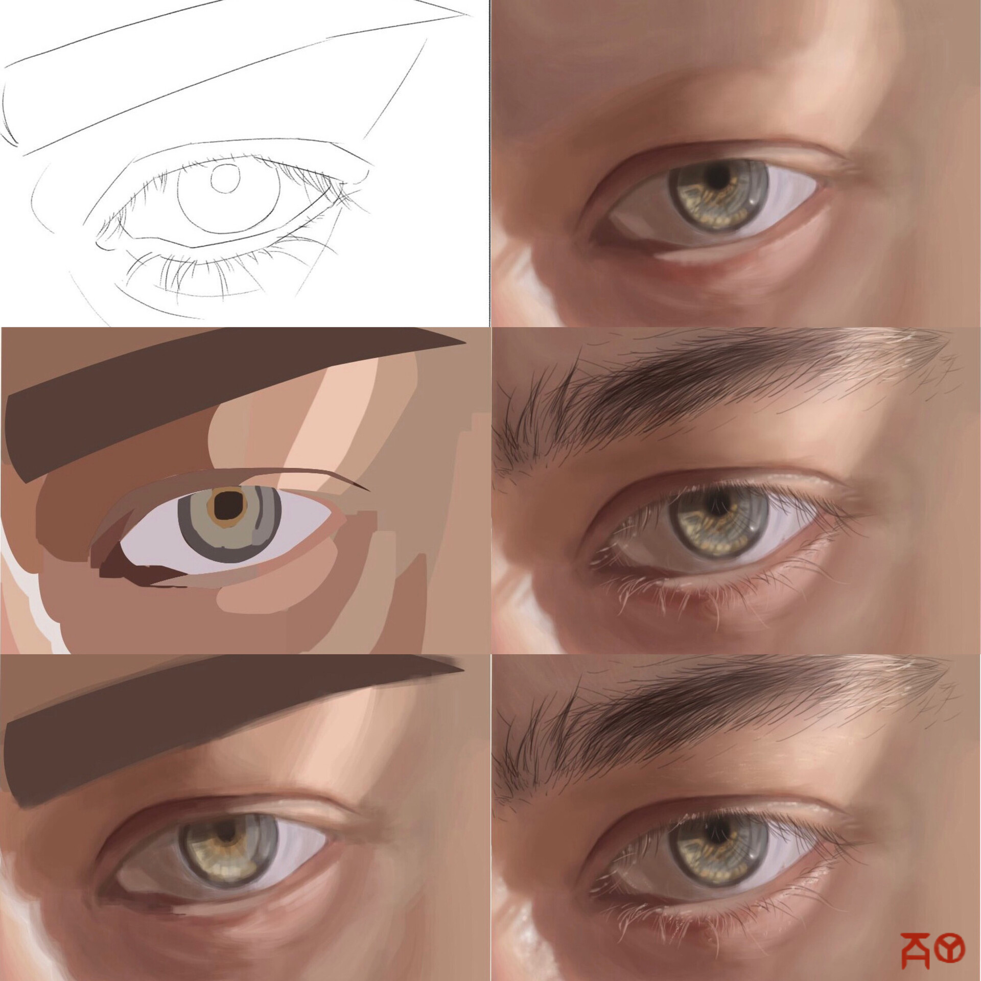 ArtStation - Draw eyes :D