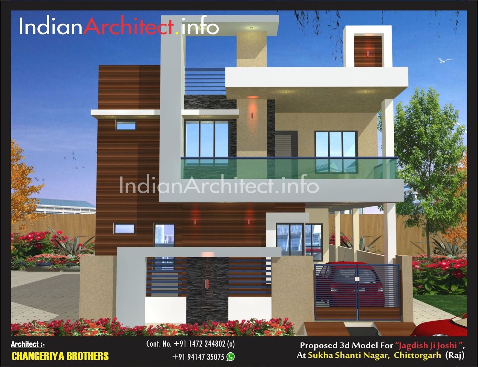 ArtStation - Project No. P334 Project For: Mr. Jagdish Joshi 30'X64'