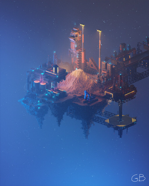 ArtStation - 01/09/2021 Routine nocturne