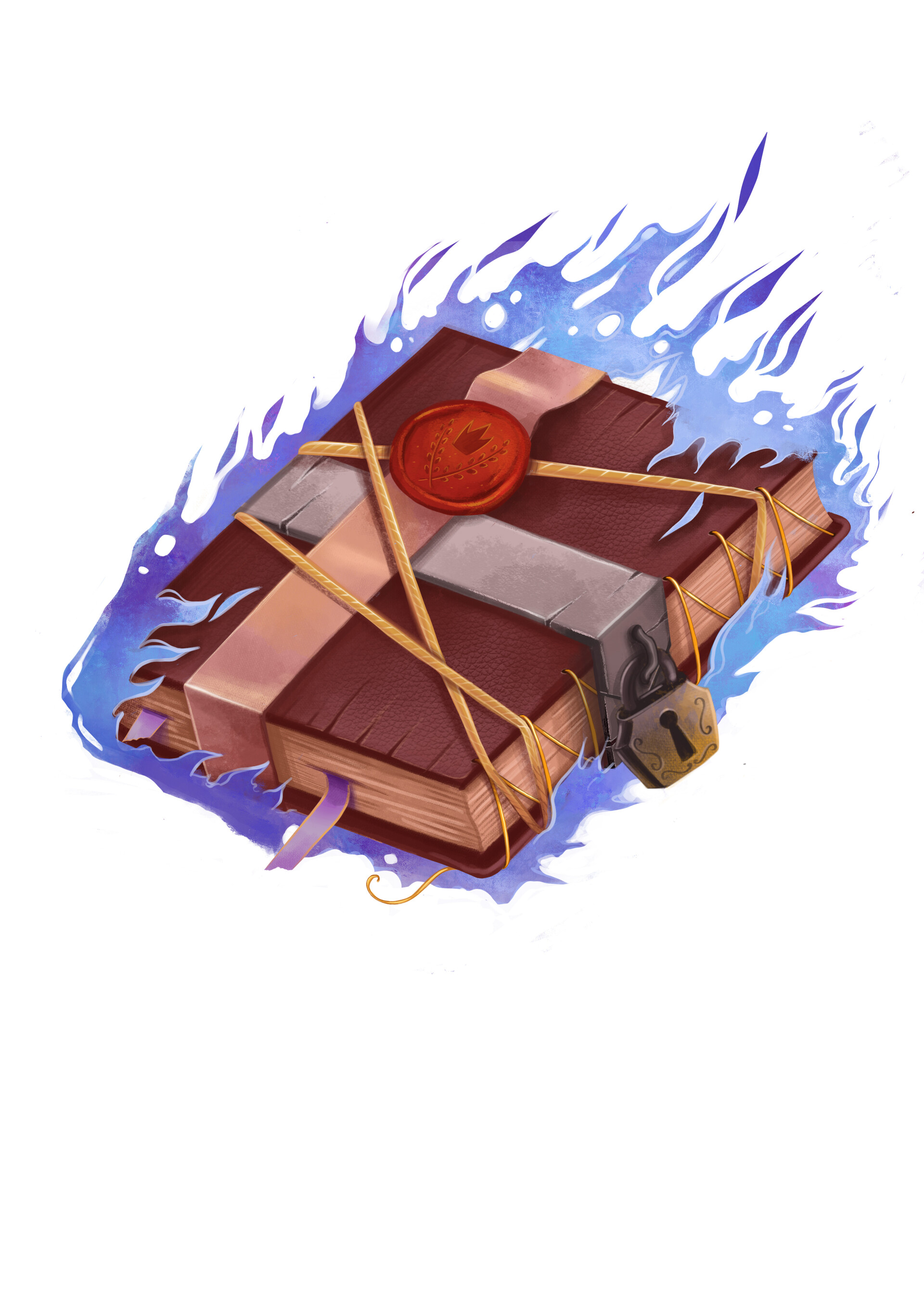 ArtStation - Book of Magic UI