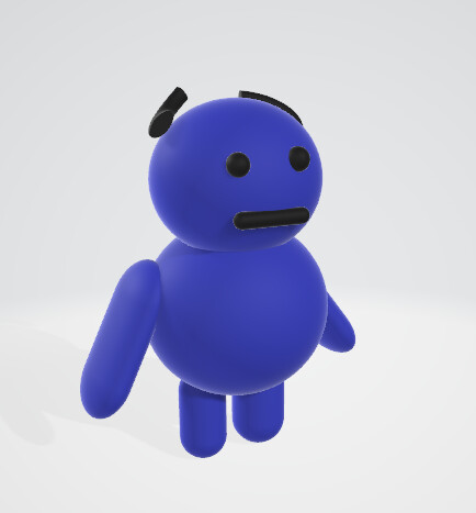 ArtStation - Blue Man