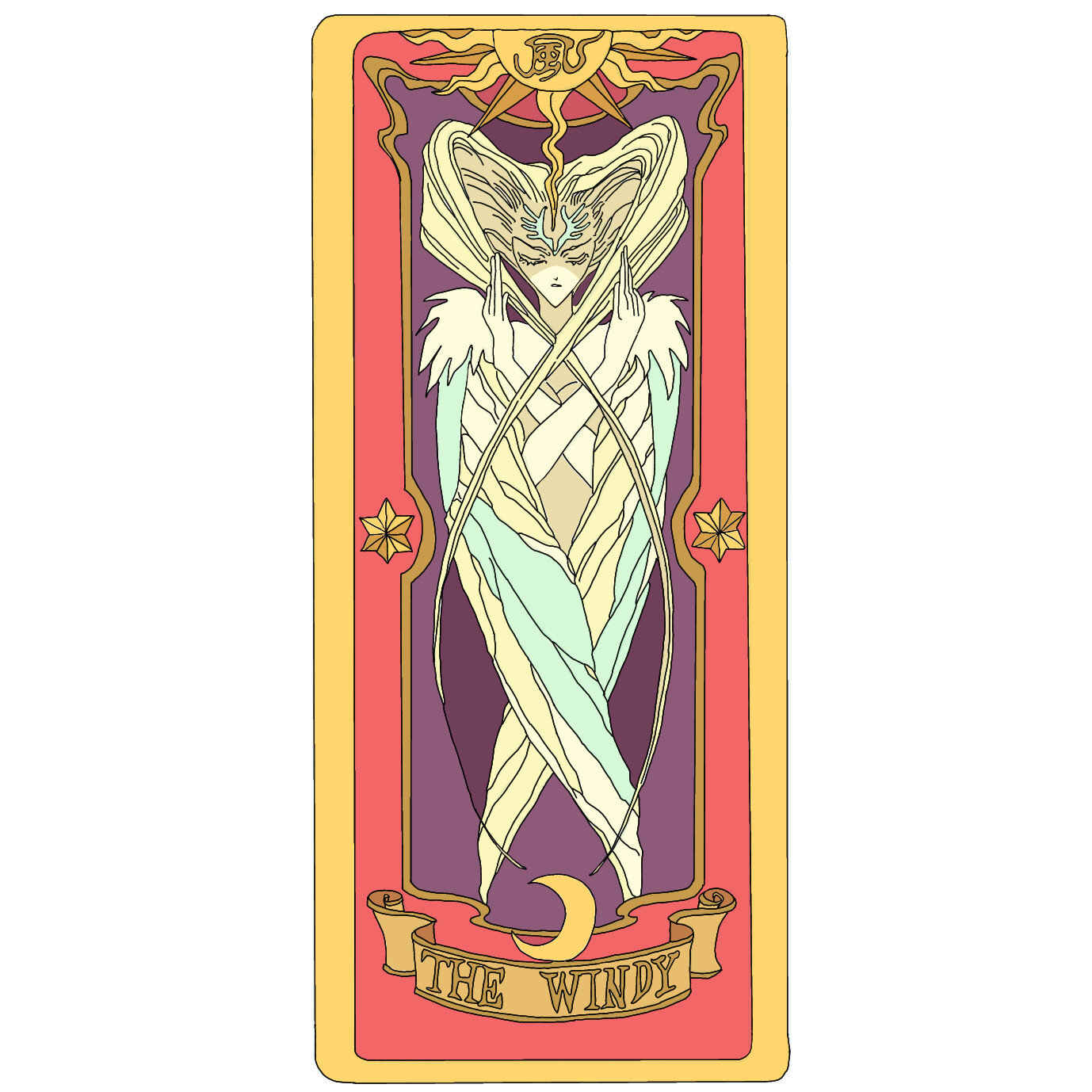 SeaOcean - The Windy (Clow Card 1/52)