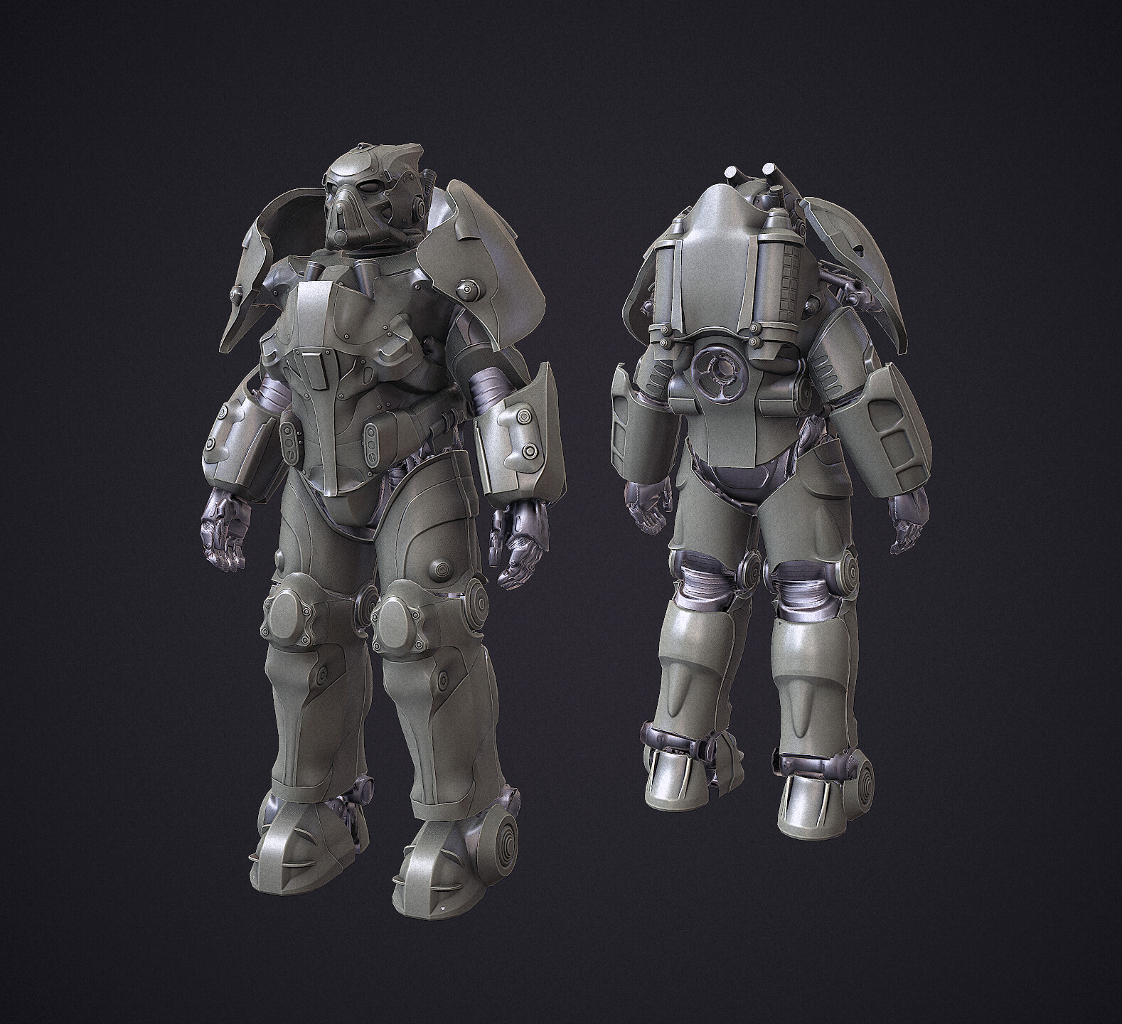 NewerMind 43 - Enclave Power Armor