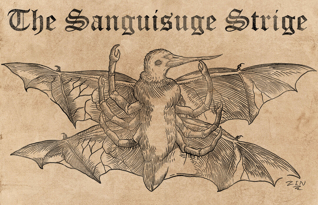 ArtStation - 1557 Stirge