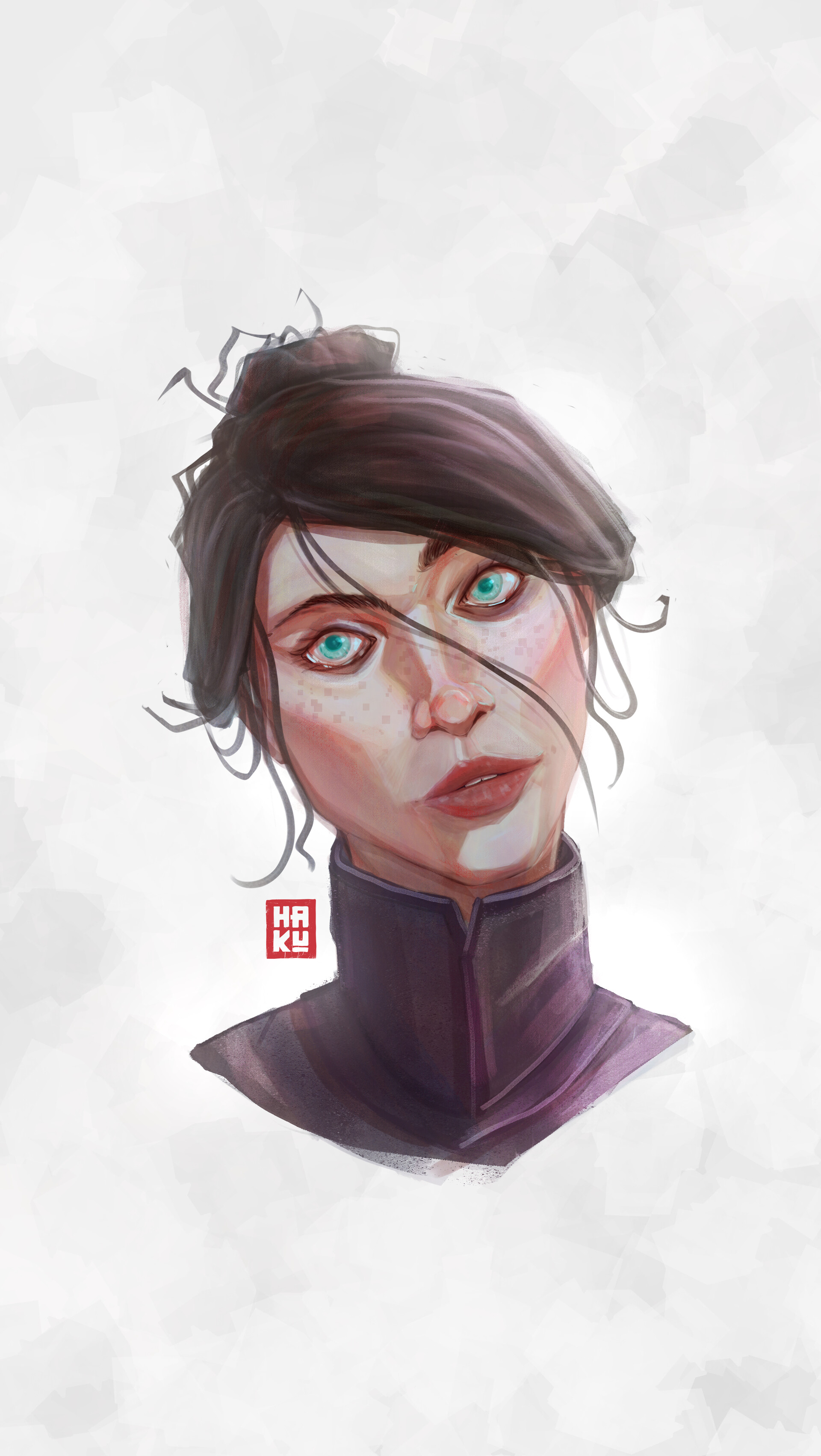 ArtStation - Practice / illustrative exploration / face