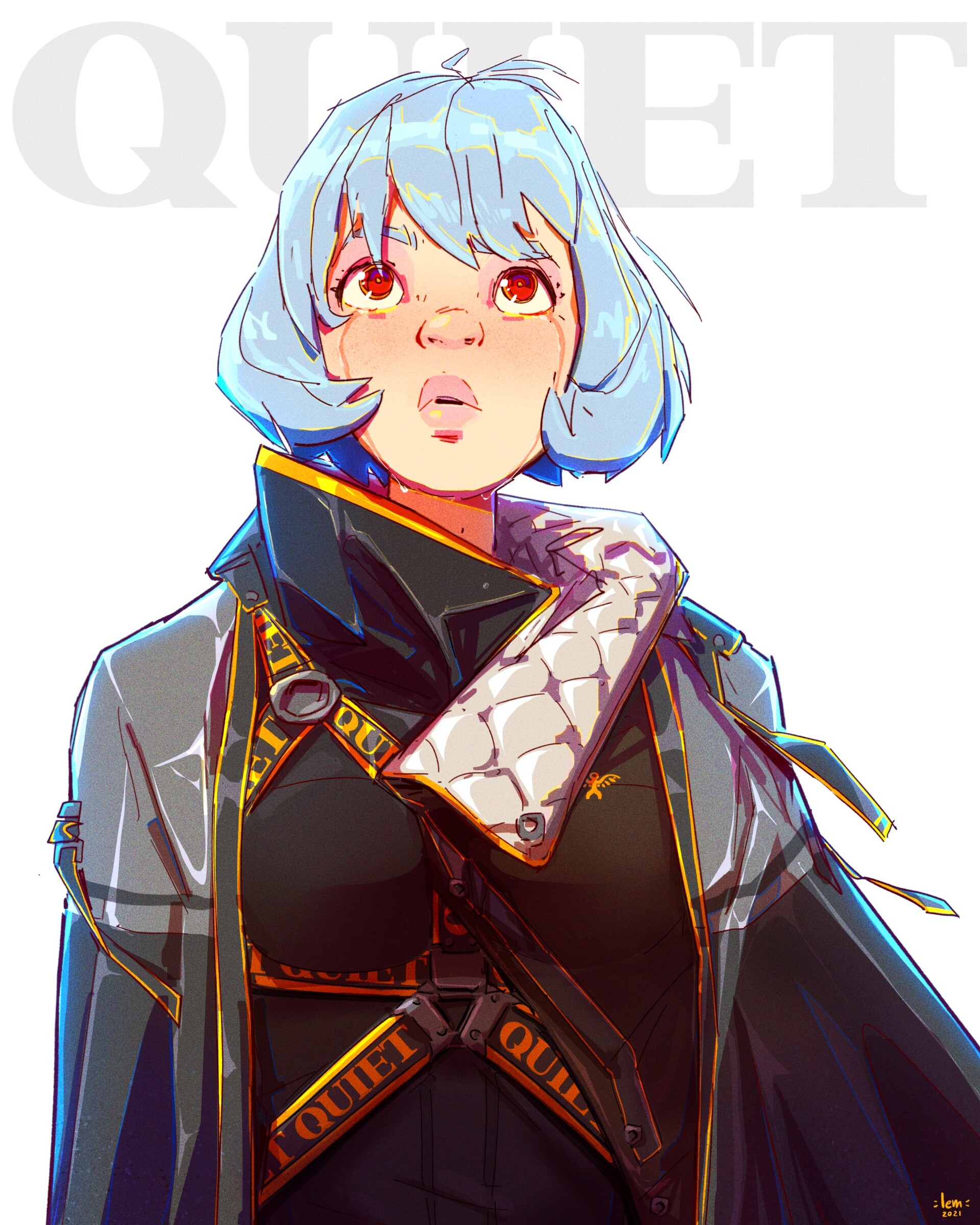 ArtStation - Quiet girl 1