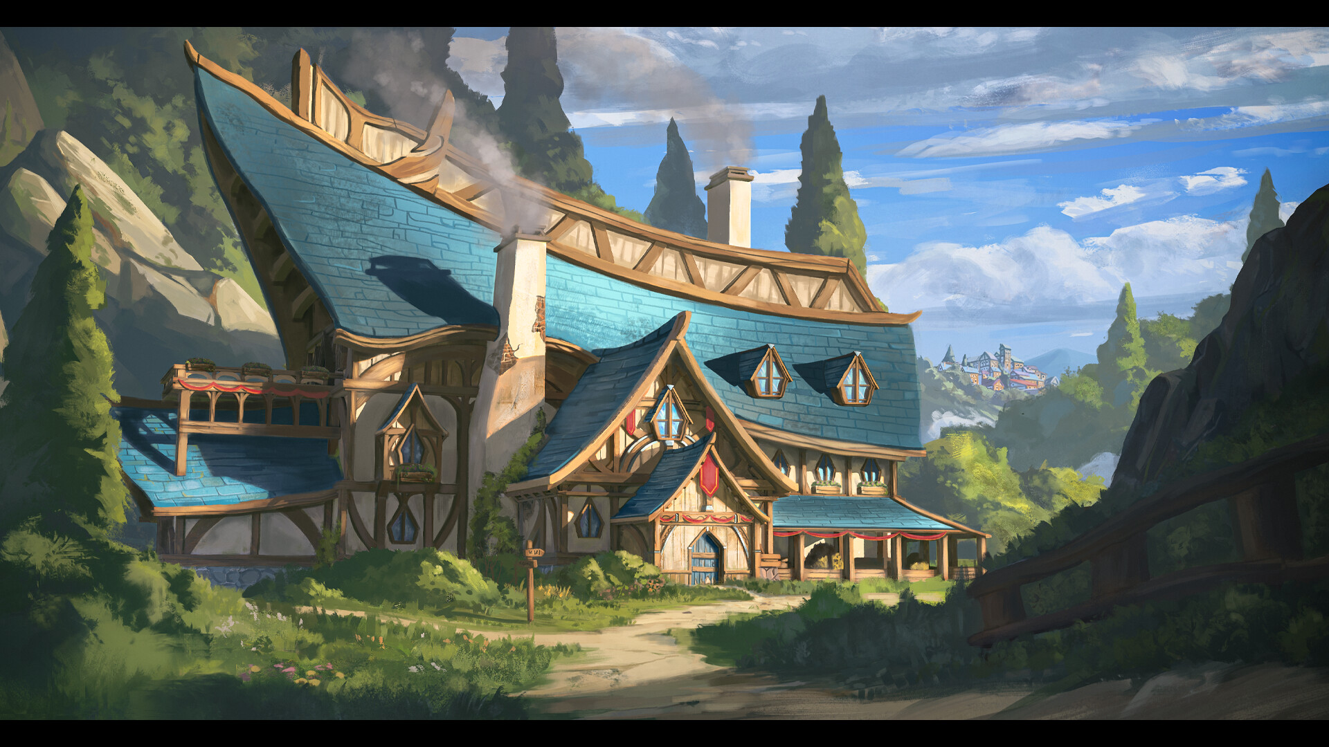 ArtStation - Adventurers' Inn