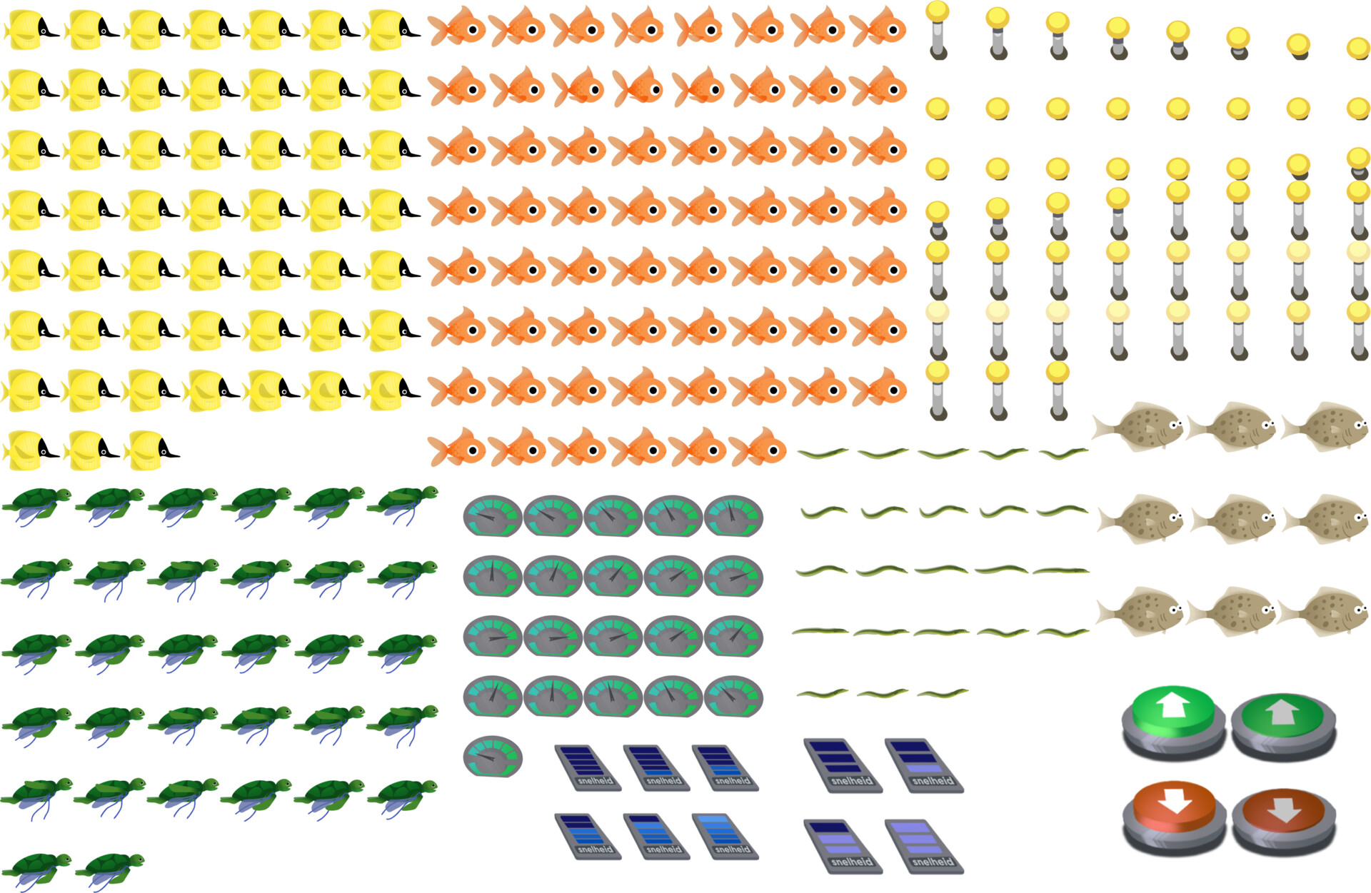 Ocean Sprite Sheet