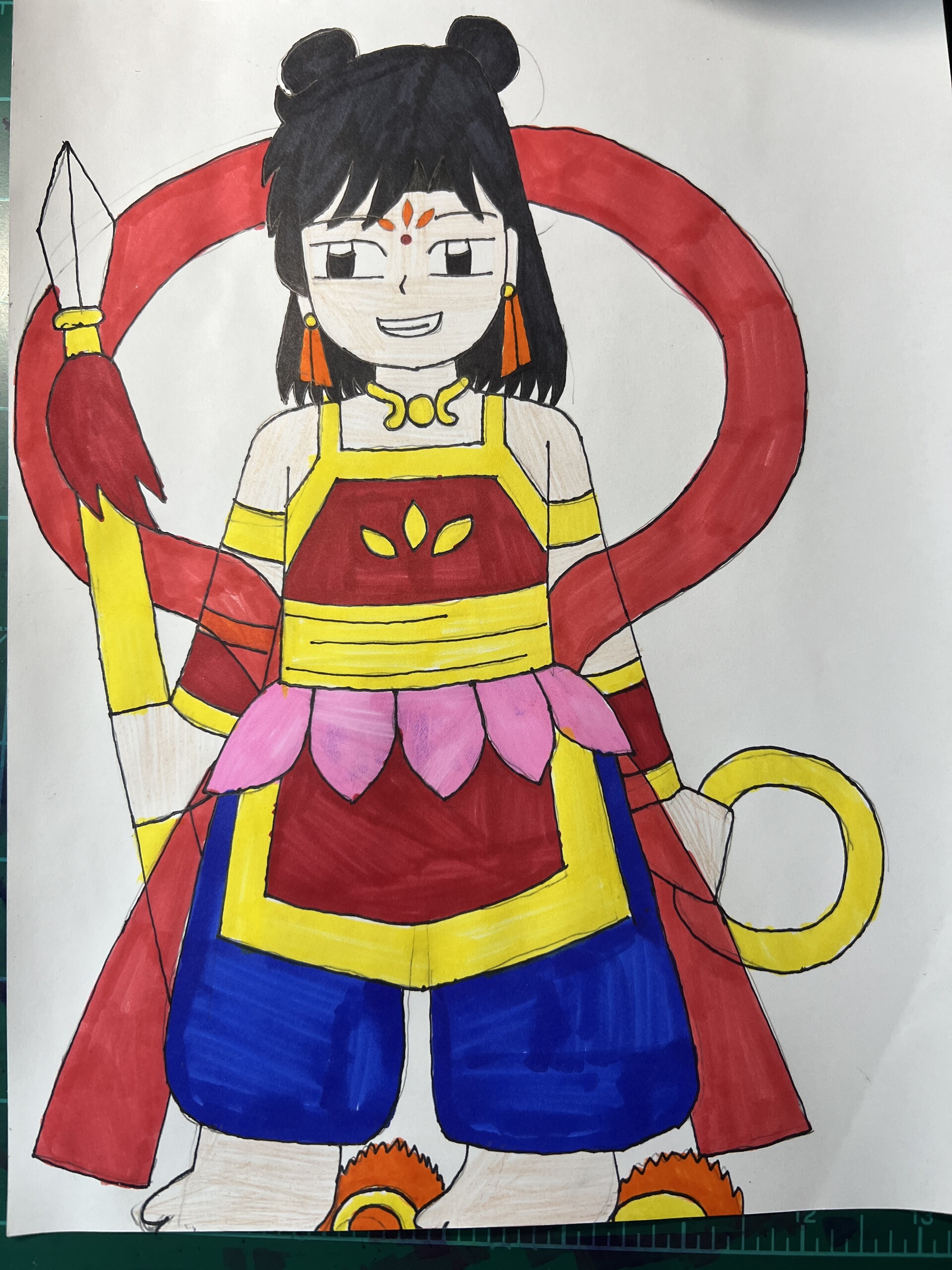 ArtStation - Ne Zha the Third Lotus Prince