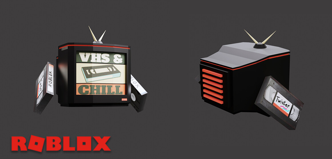 ArtStation - Roblox UGC - 90s VHS and Chill