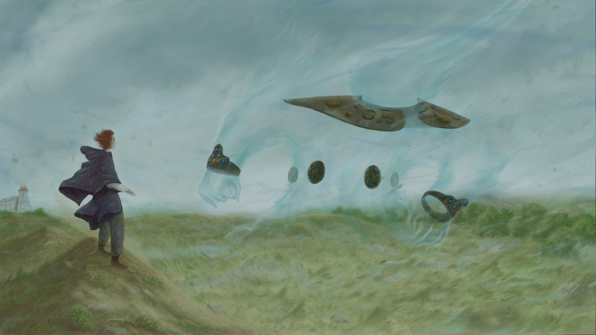 ArtStation - Wind elemental