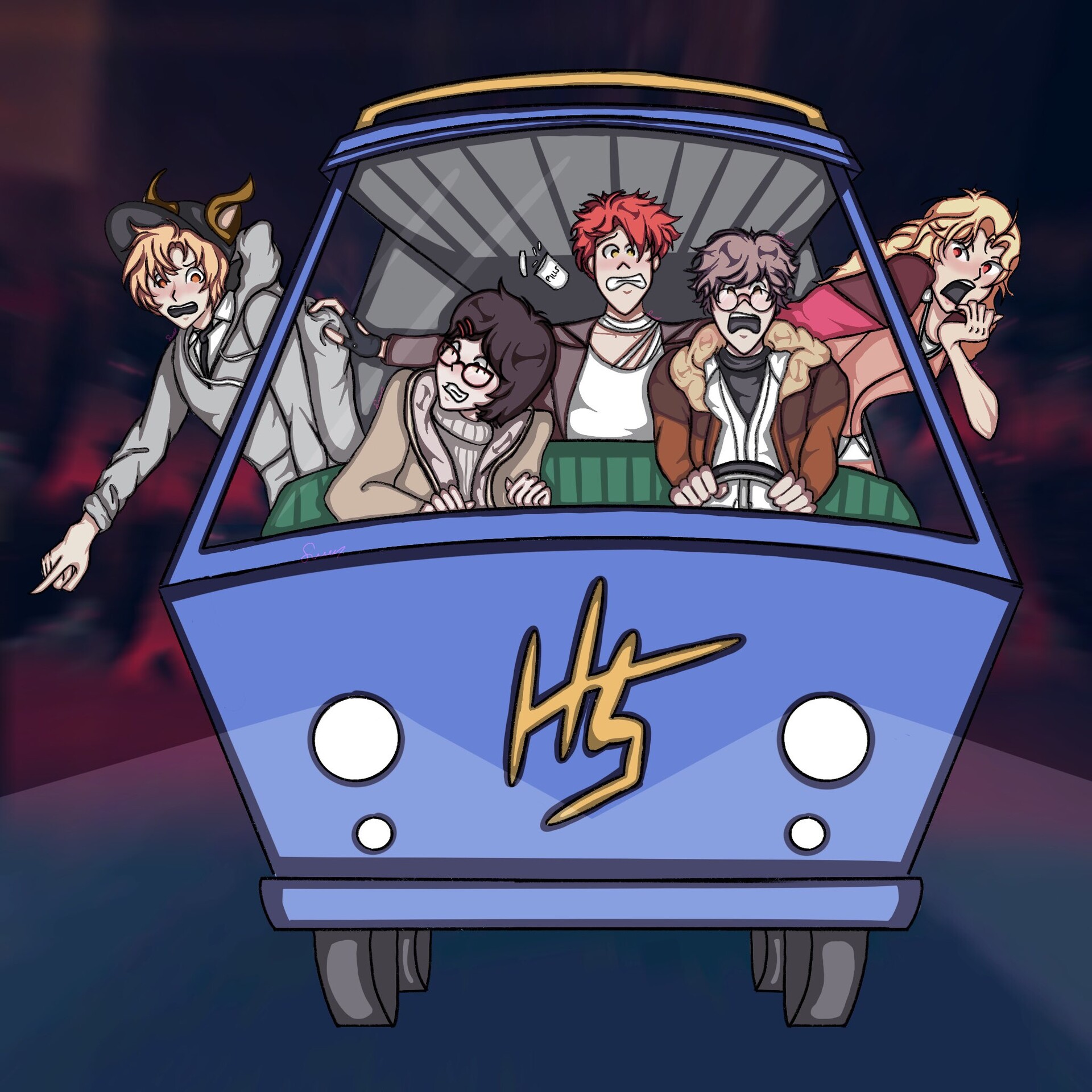 ArtStation - Dangerous Fellows x Scooby Doo Mash-up Fanart