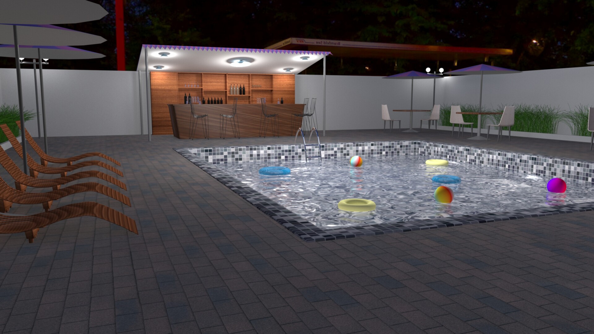 ArtStation - Swimming Pool Design