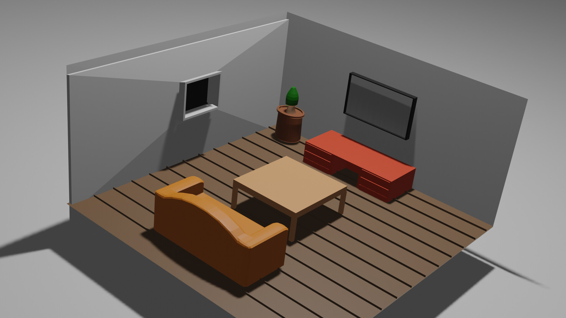 ArtStation - Isometric Room