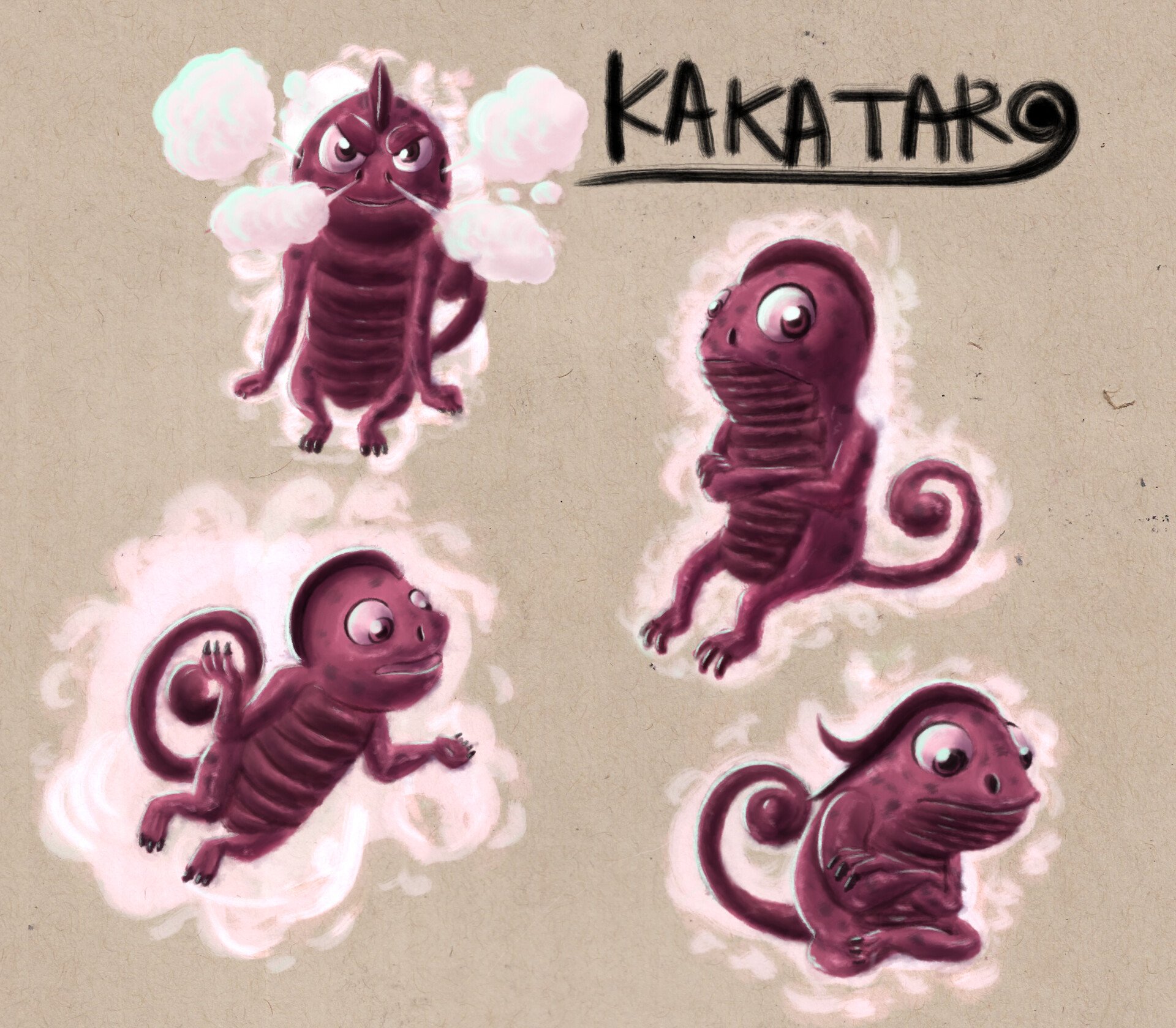 ArtStation - kakatar character concept art