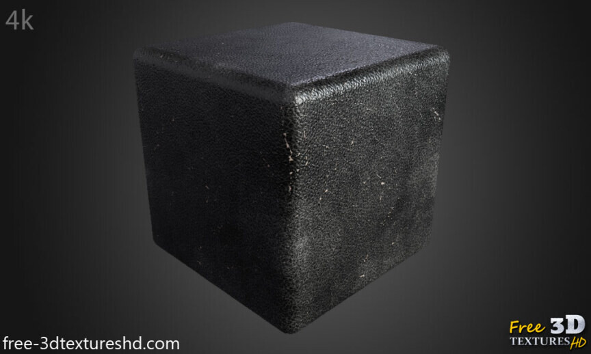 black leather texture 3d
