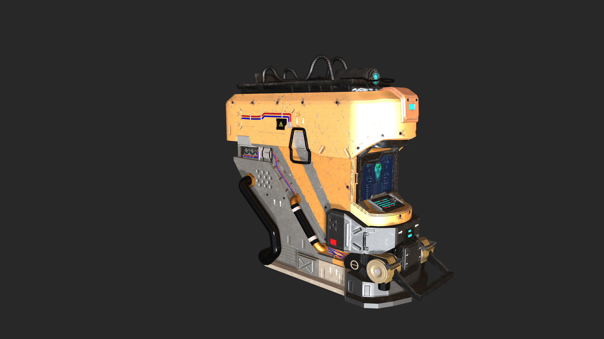 ArtStation - Scifi Console