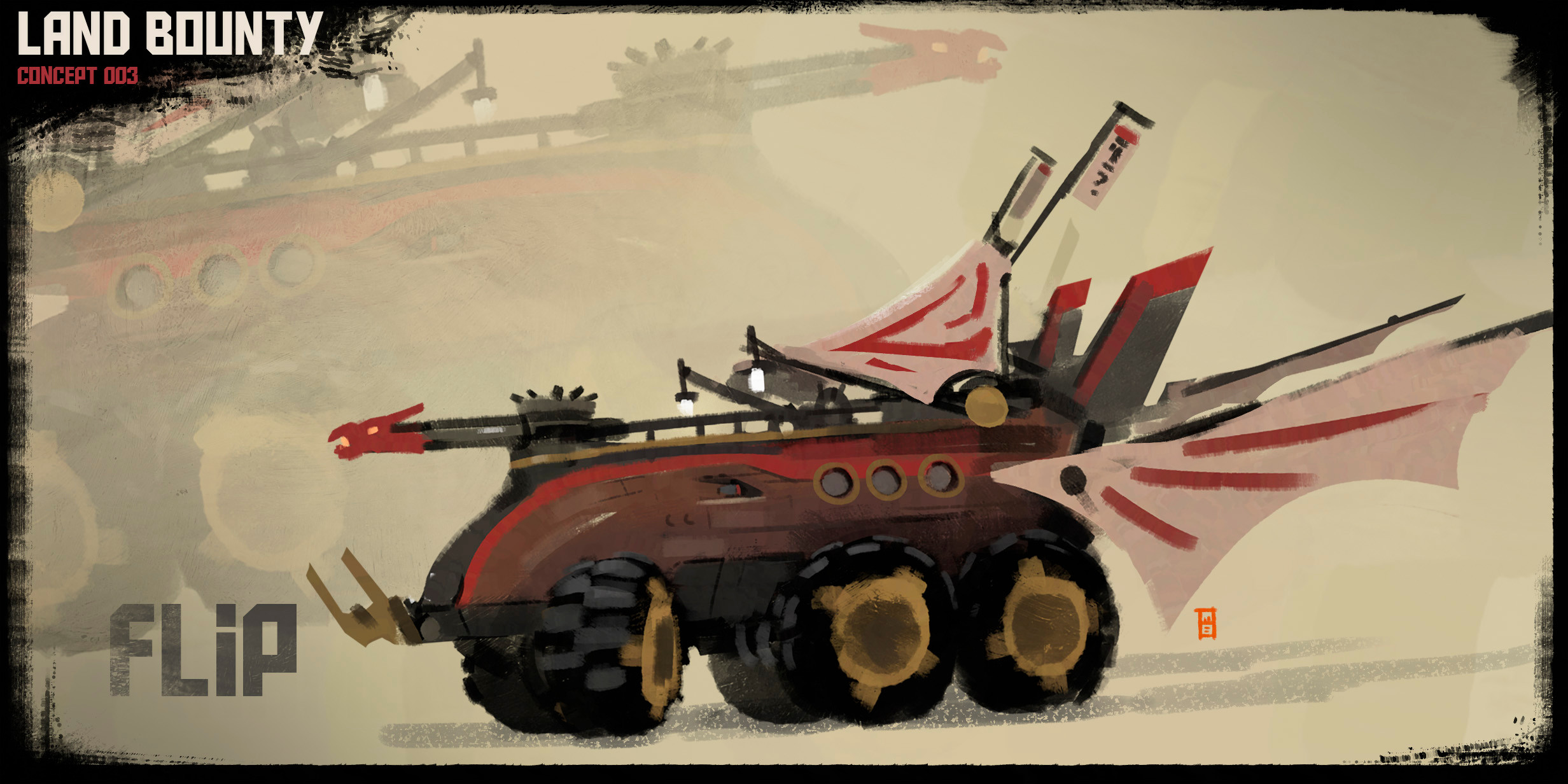 Matt Betteker - LEGO Ninjago Land Bounty Concept Exploration