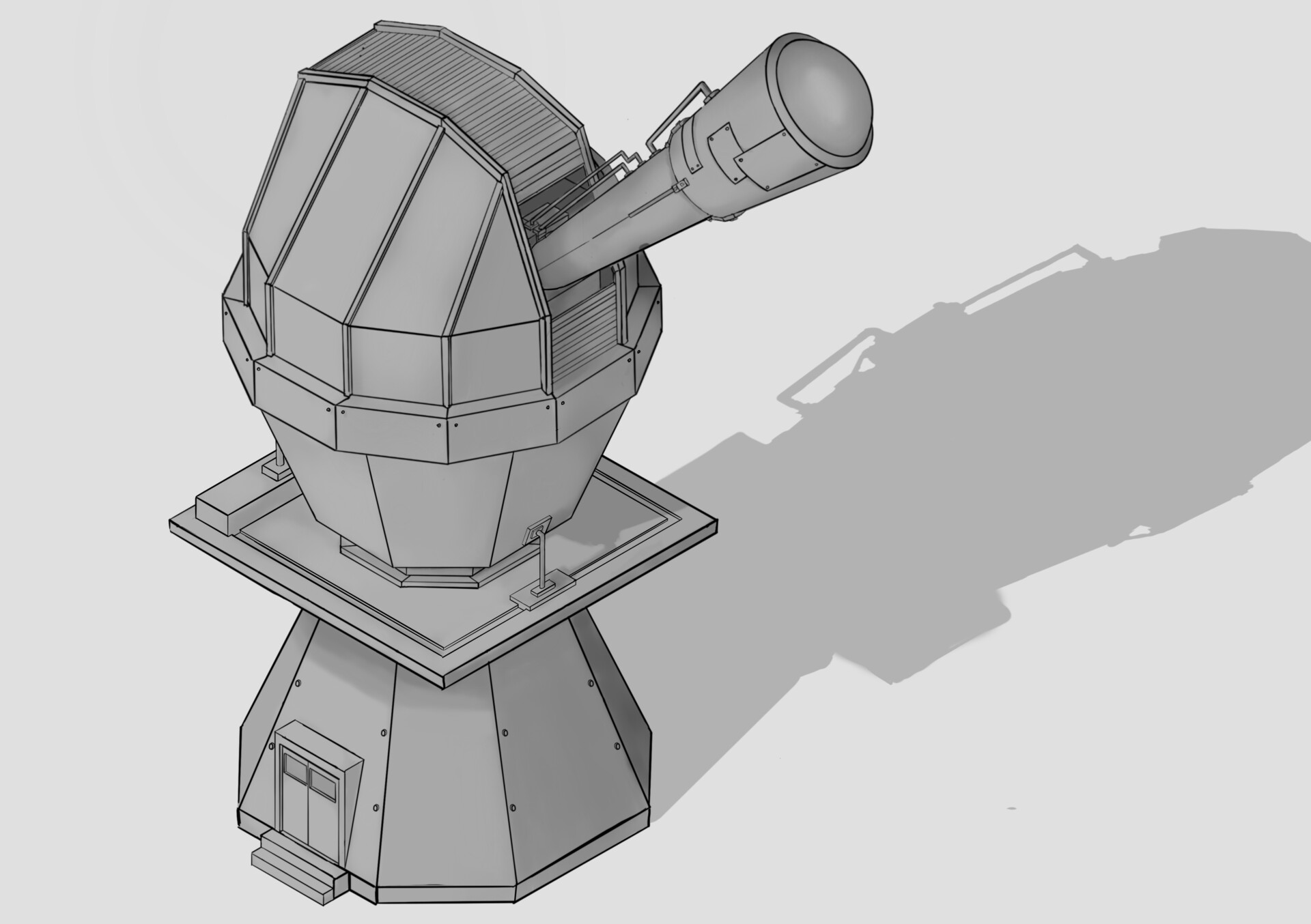 ArtStation - Observatory Concept Art