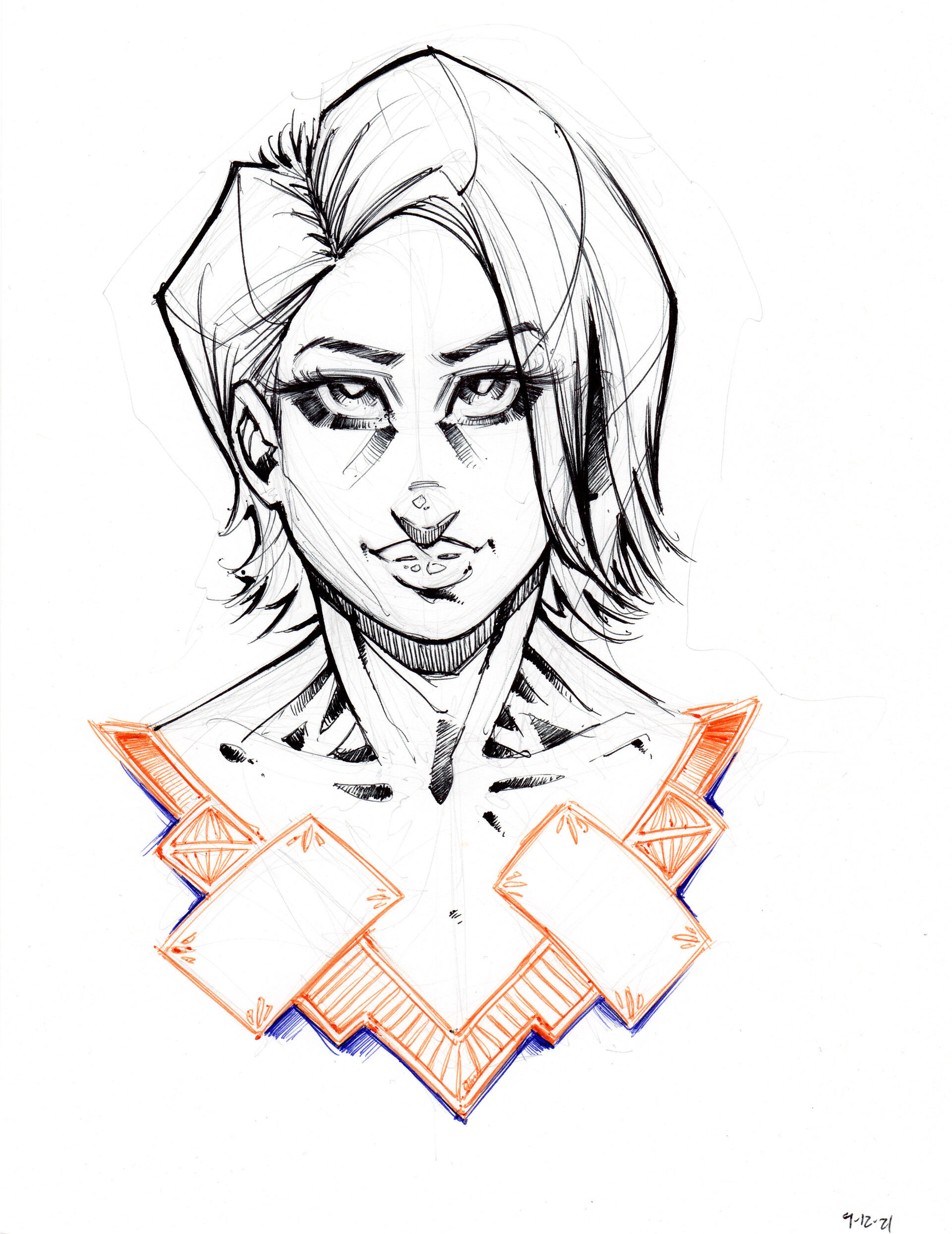 How To Draw Female Face Comic