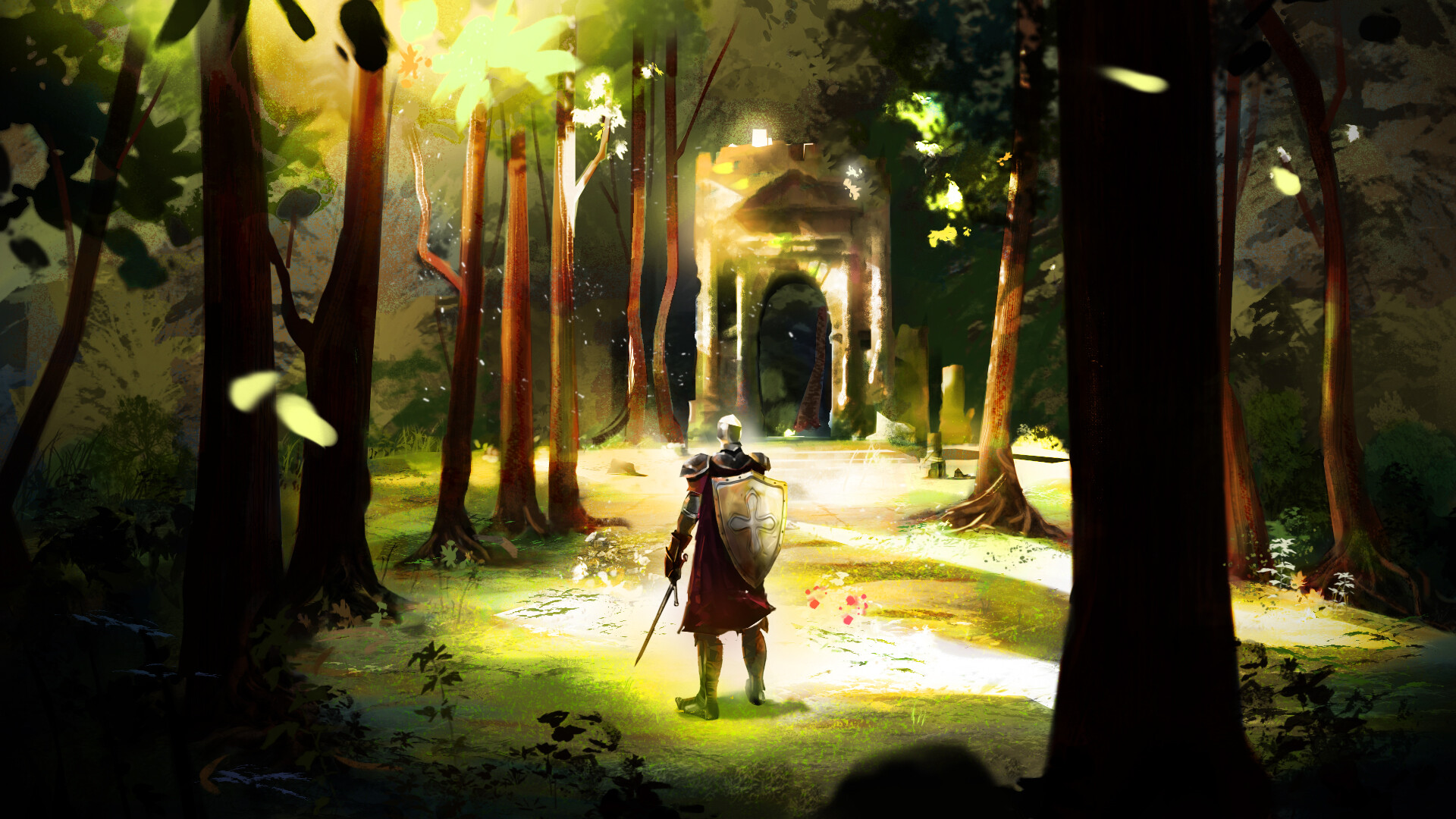 ArtStation - Forest Ruin