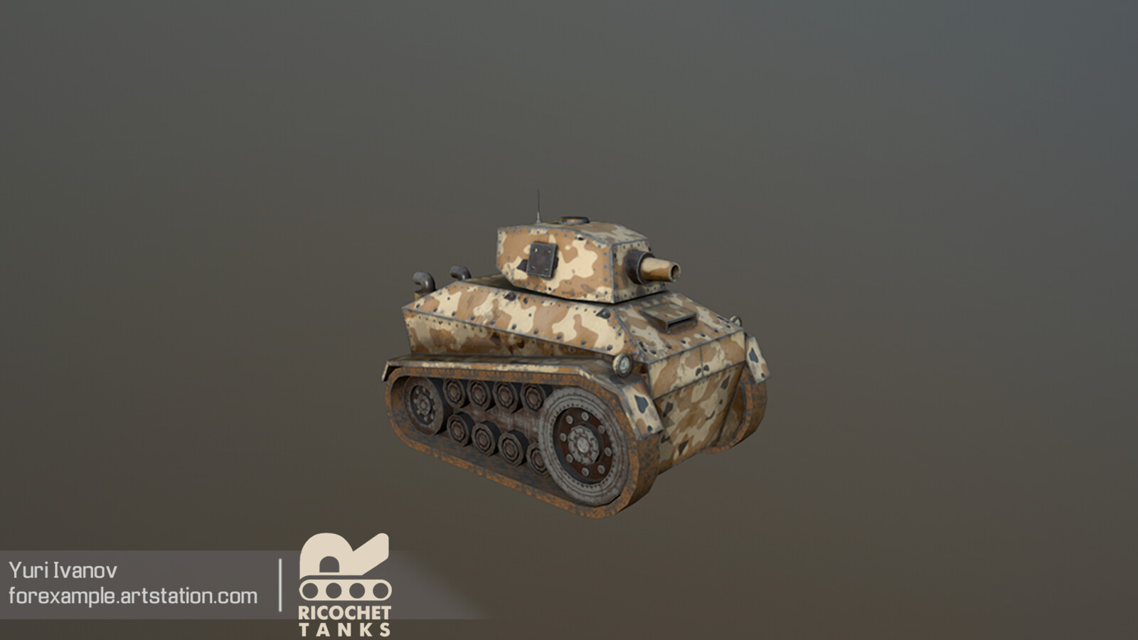 Michael B - Ricochet Tanks - Asset Pack #1