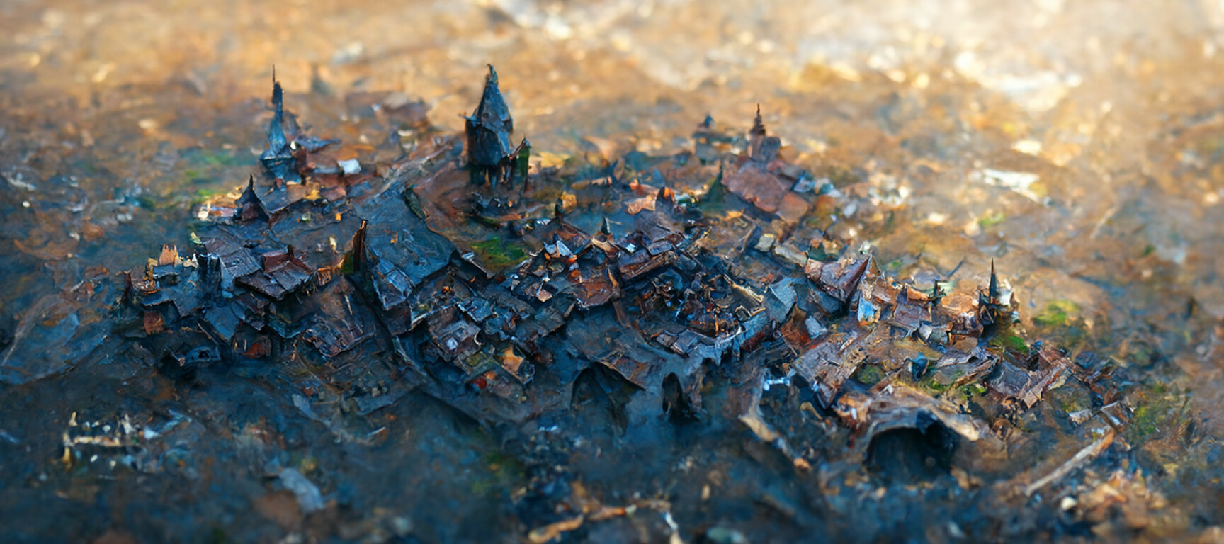 ArtStation - The Farseer Trilogy - Forge village