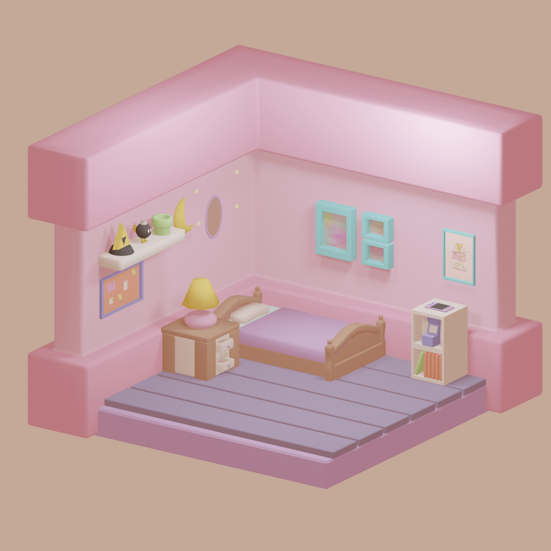 ArtStation - Tiny room!