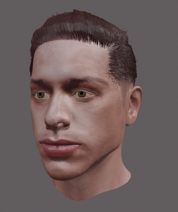 ArtStation - model artist head , comission