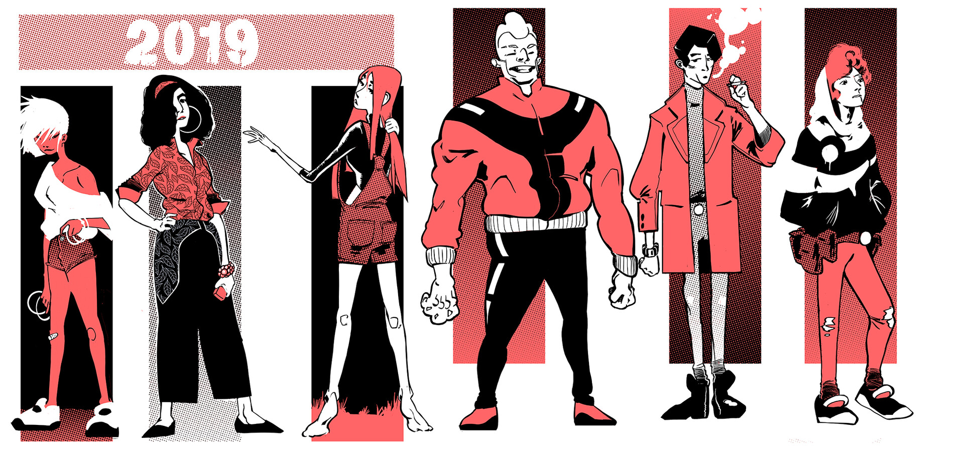 ArtStation - Characers for canceld project (2019)