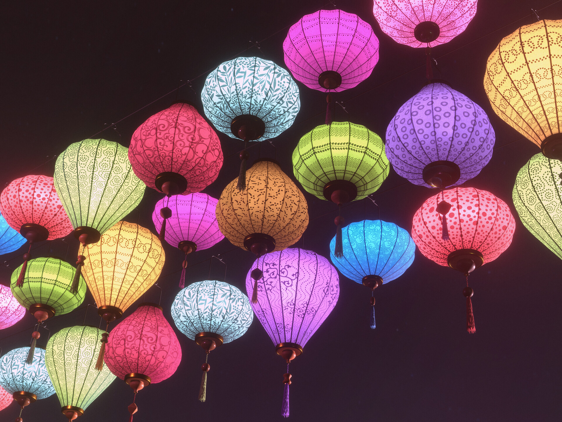 ArtStation - Art Challenge: Lanterns