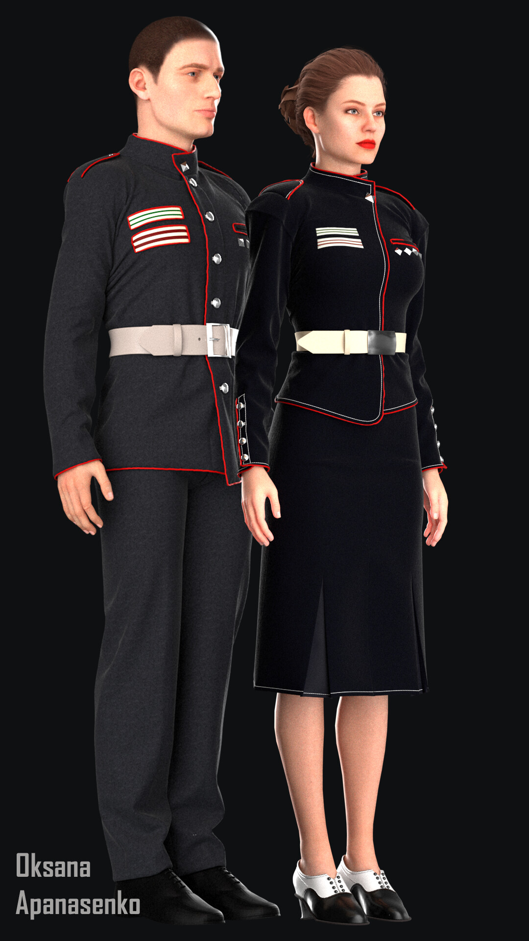 ArtStation - Military uniform