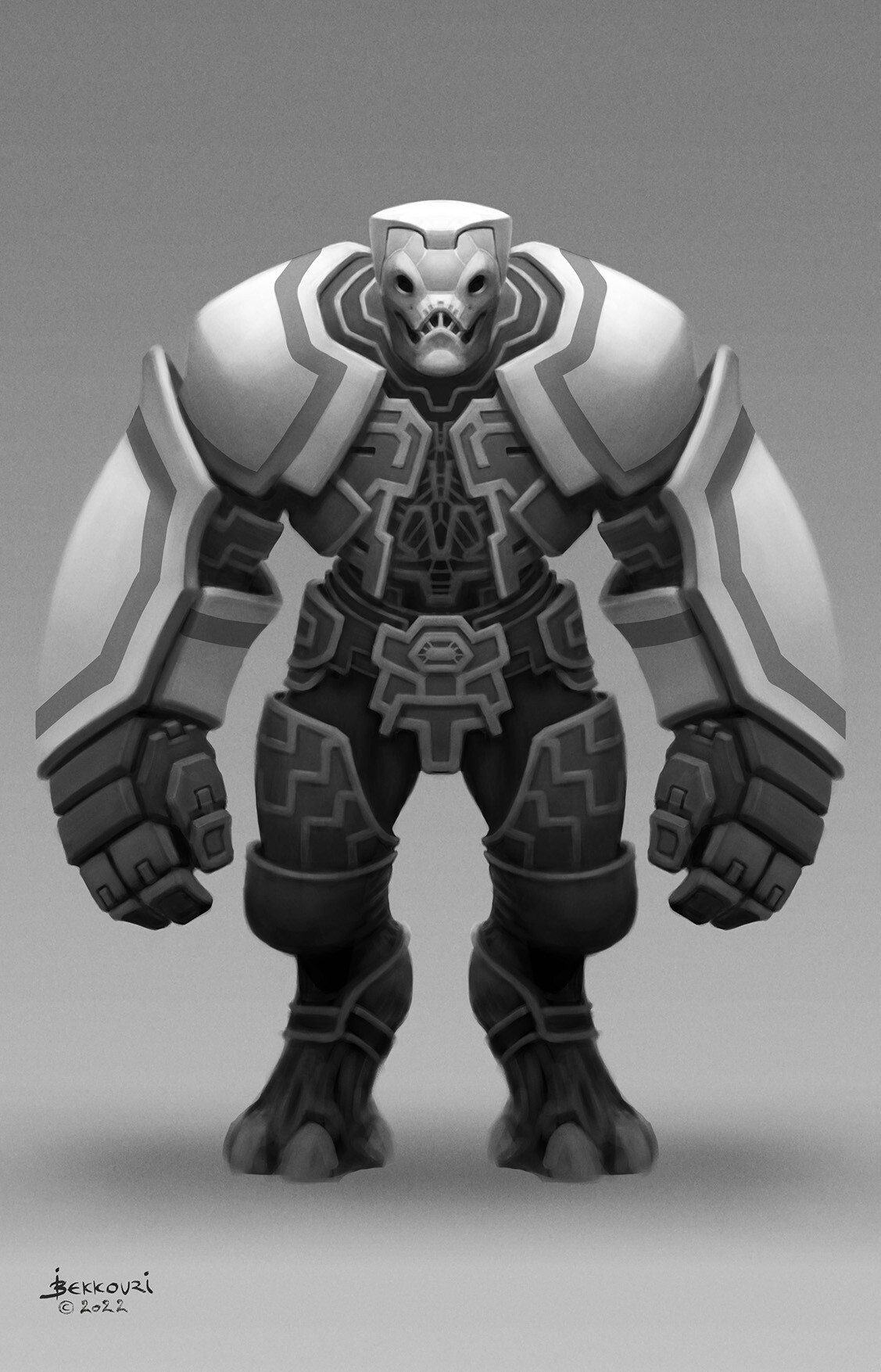 ArtStation - Armored ox