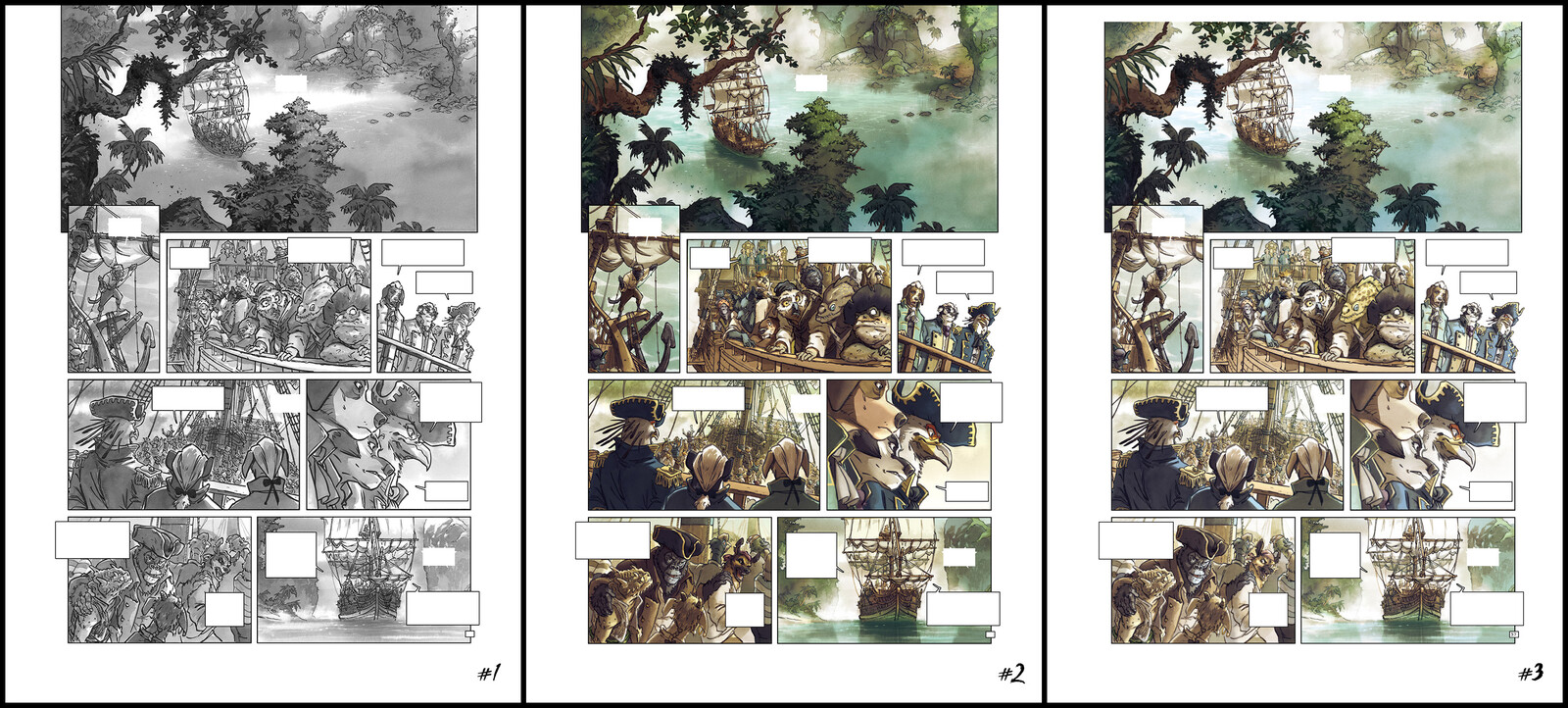 Pop - Jim Hawkins #2 | Comic book colors