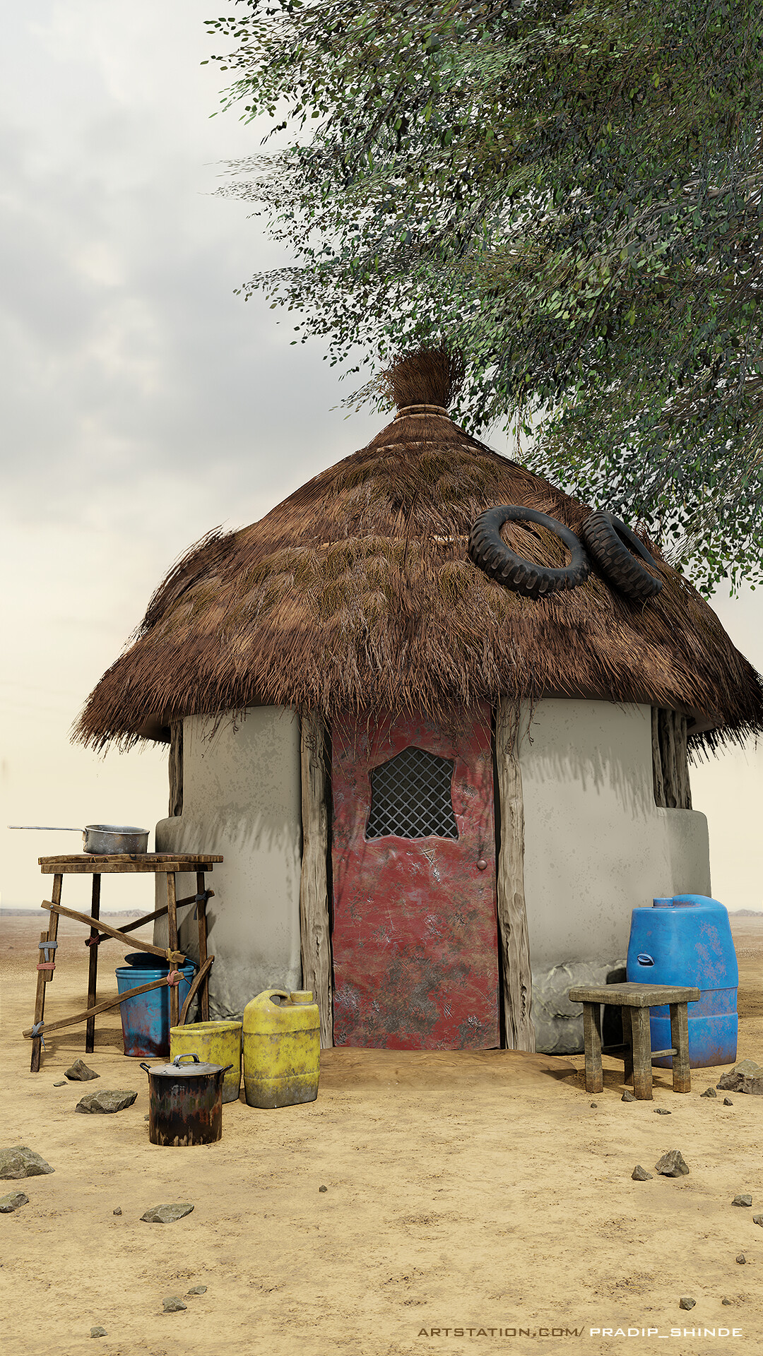 ArtStation - The Hut