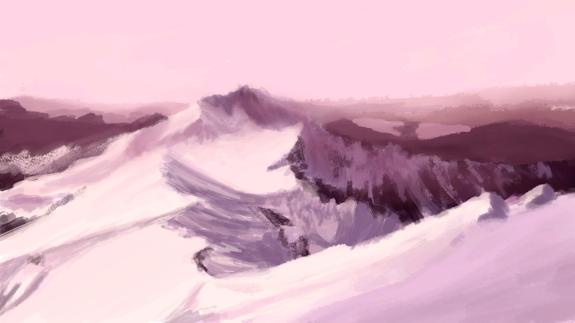 ArtStation - landscape study 001