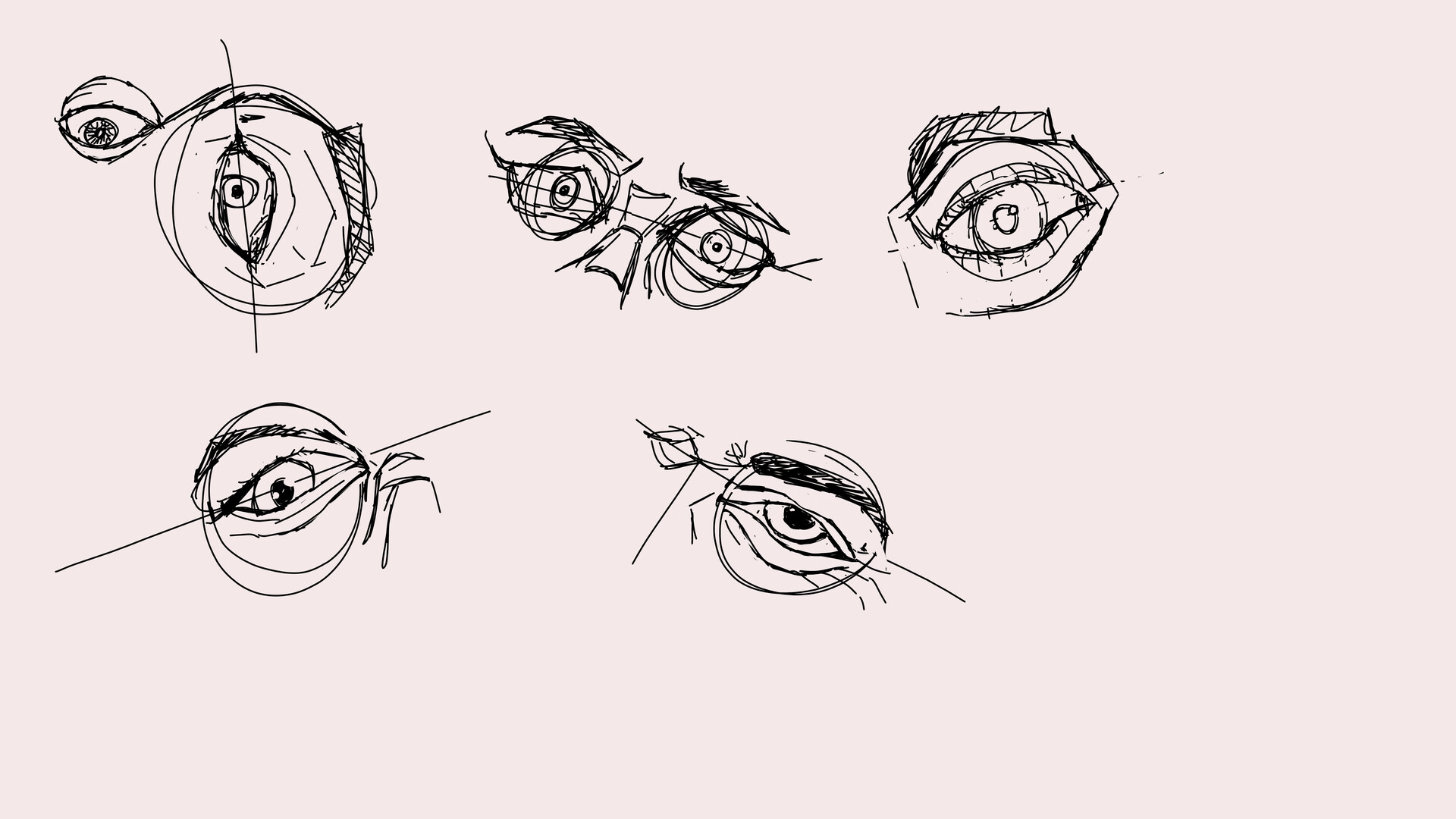 ArtStation - Eye studies 2_20_2022 - 2_26_2022